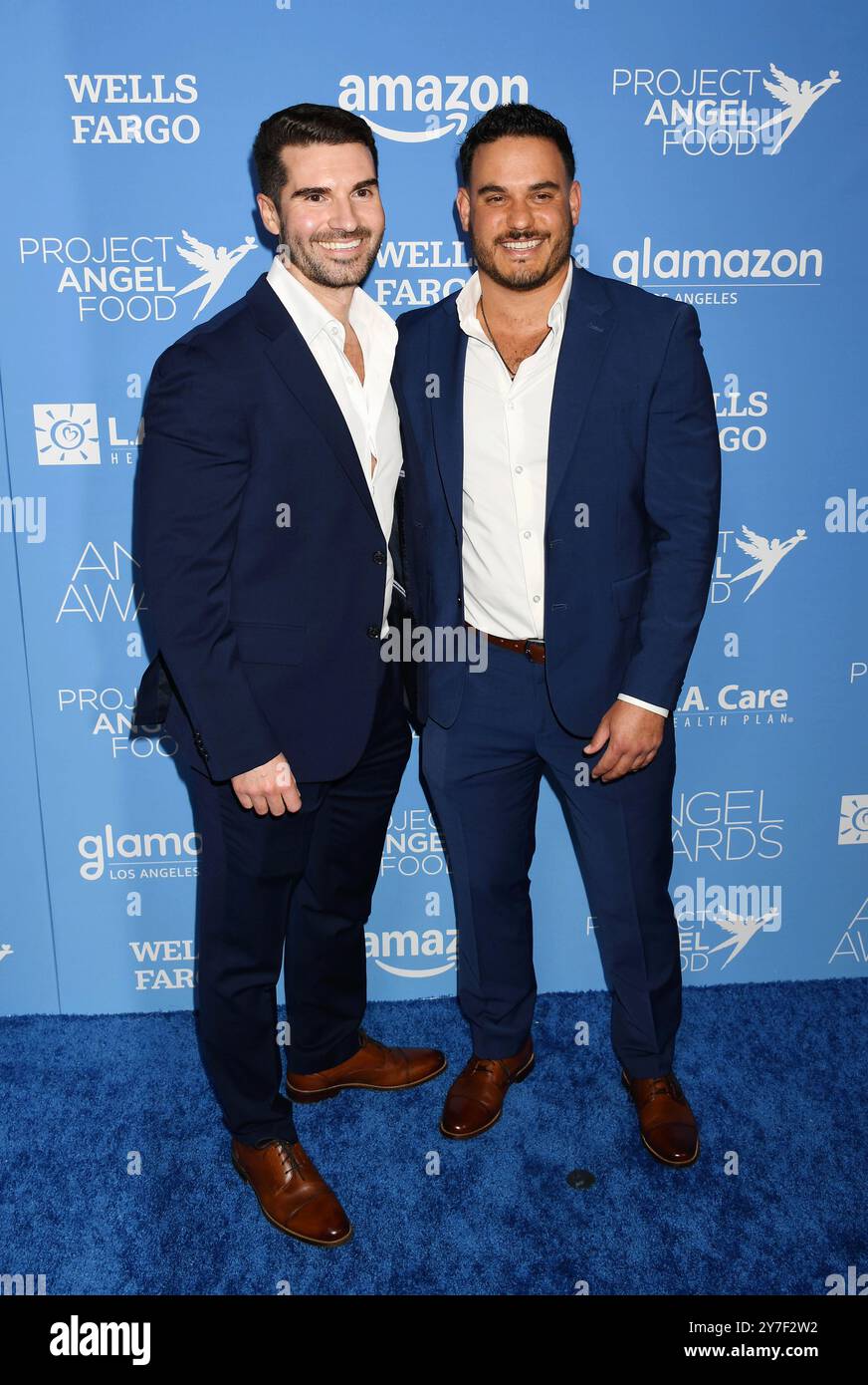 LOS ANGELES, CALIFORNIA - SEPTEMBER 28: (L-R) Matt Moriarty and Kevin ...