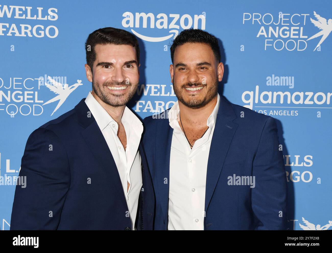 LOS ANGELES, CALIFORNIA - SEPTEMBER 28: (L-R) Matt Moriarty and Kevin ...
