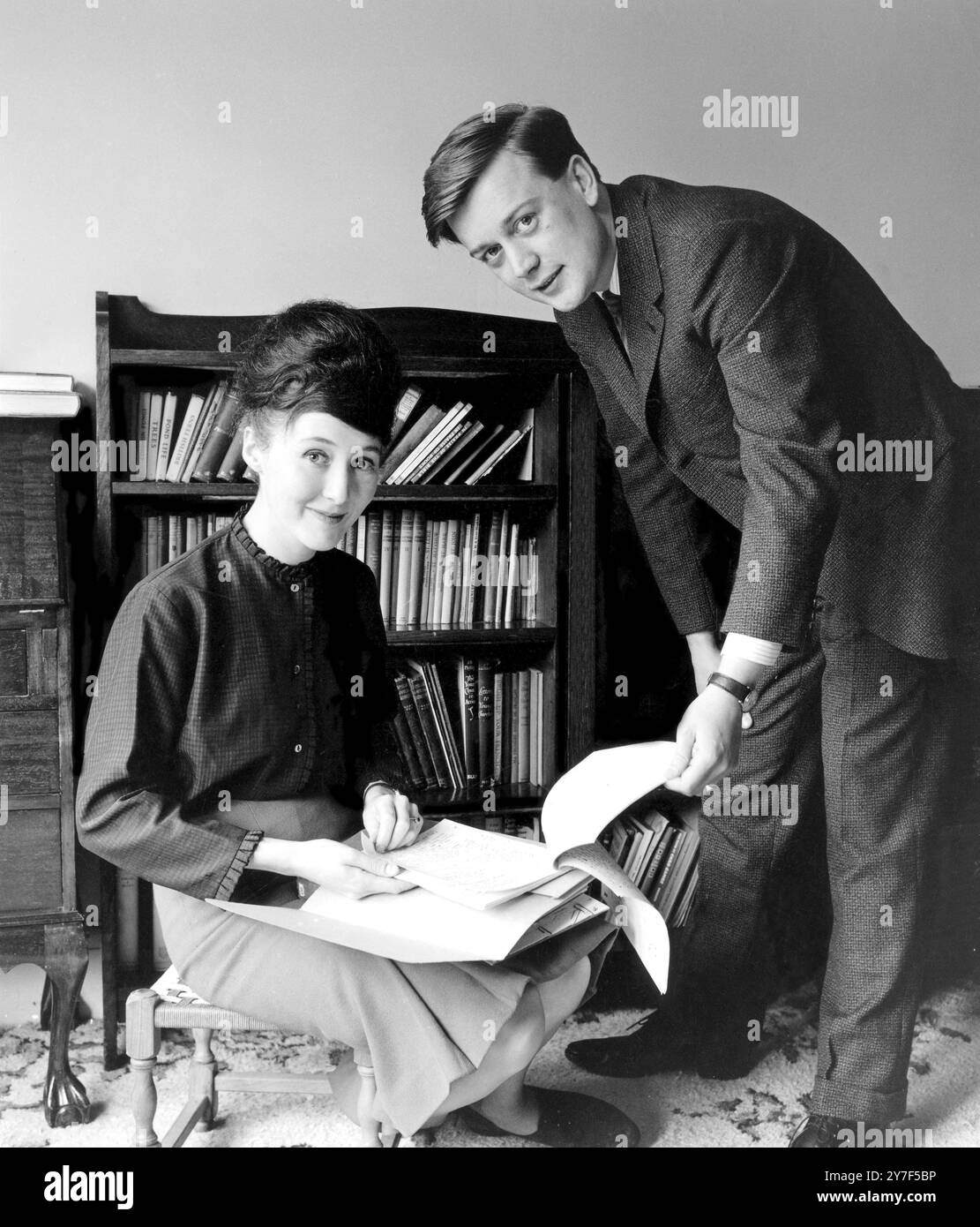 Kenneth Clarke and fiancee Gillian Edwards pictured after announcing ...