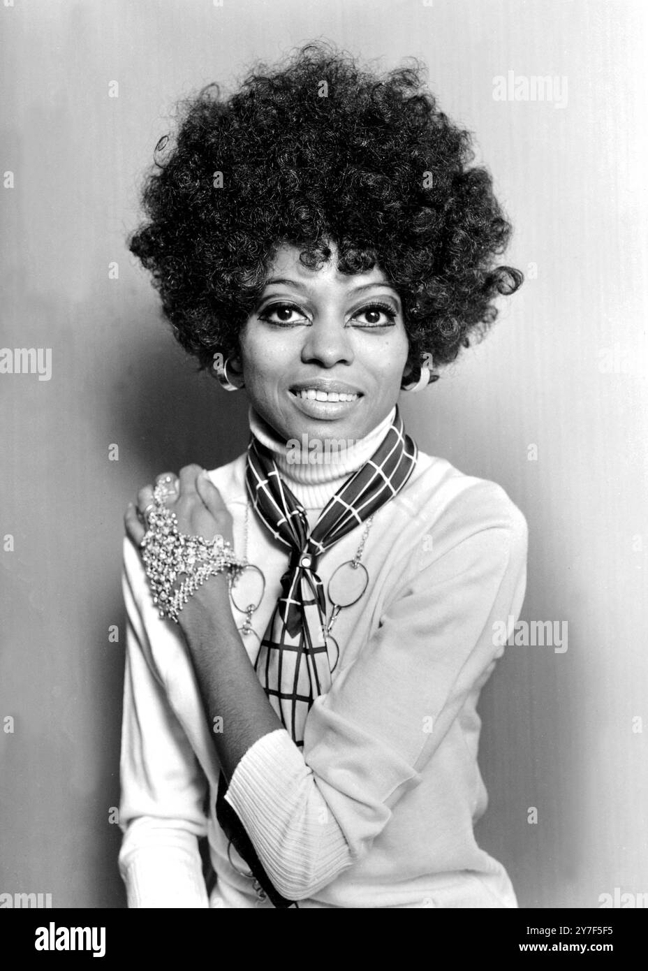 Diana Ross, lead singer of Diana Ross and The Supremes. 19 November ...