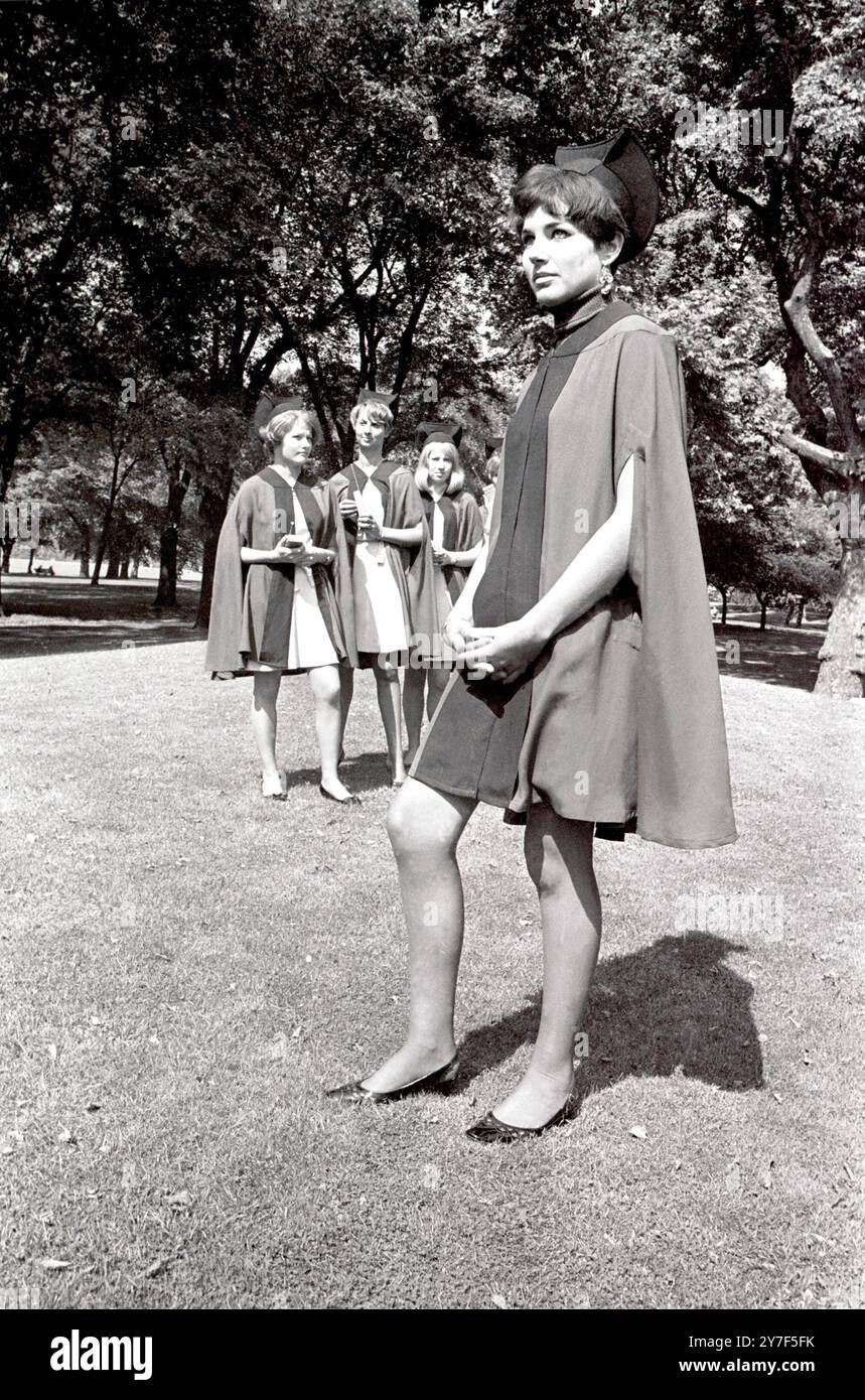 Model Hermione Addington-Hall shows Cecil Beaton's new design for gowns ...