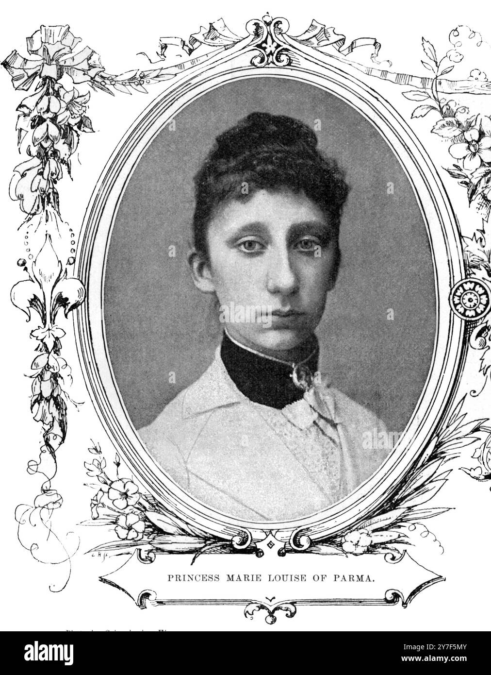 Princess Marie Louise of Parma Stock Photo - Alamy