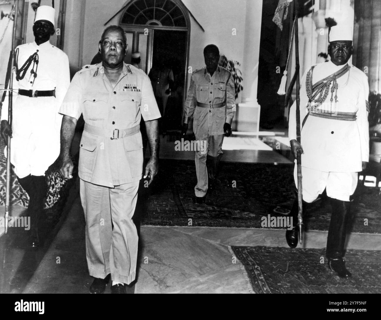 General Ibrahim Abboud, the British-trained Commander-in-Chief of the ...