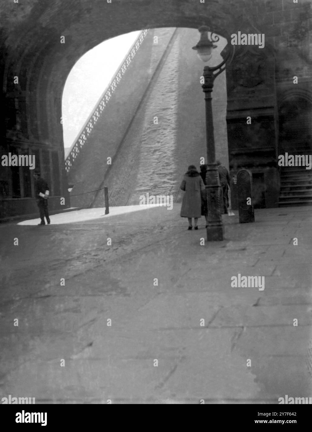 Tower Bridge (lifting). 1930 Stock Photo - Alamy