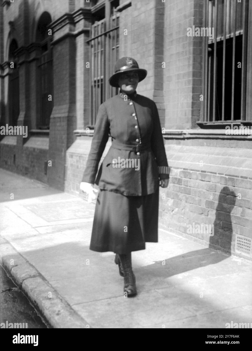 Police Woman (old dress). 1931 Stock Photo - Alamy