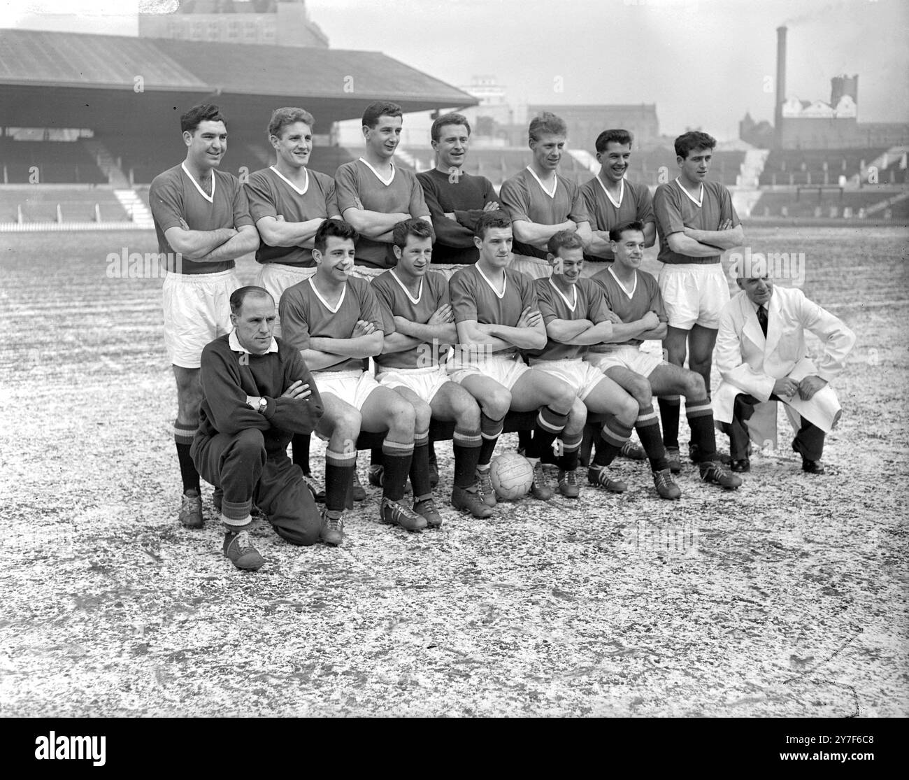 For the first time since the tragic aircrash in Munich, members of the ...