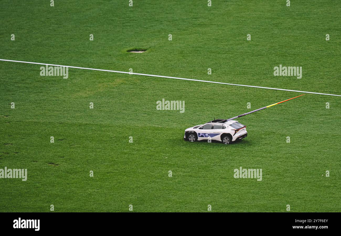 Remote controlled car at the paris 2024 olympic games hi-res stock ...