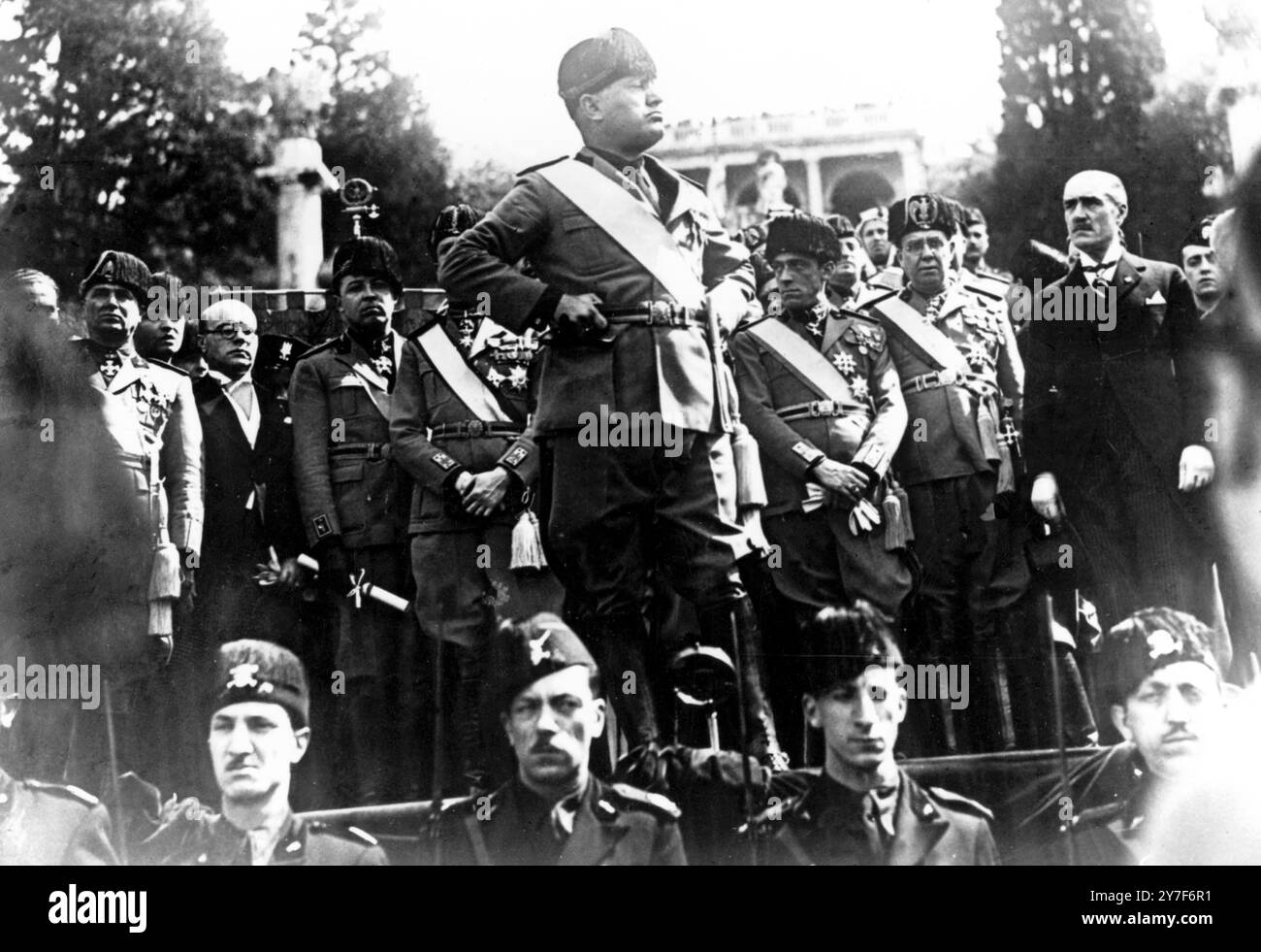 Mussolini Revives the Ancient Glories of Rome Signor Mussolini, the ...