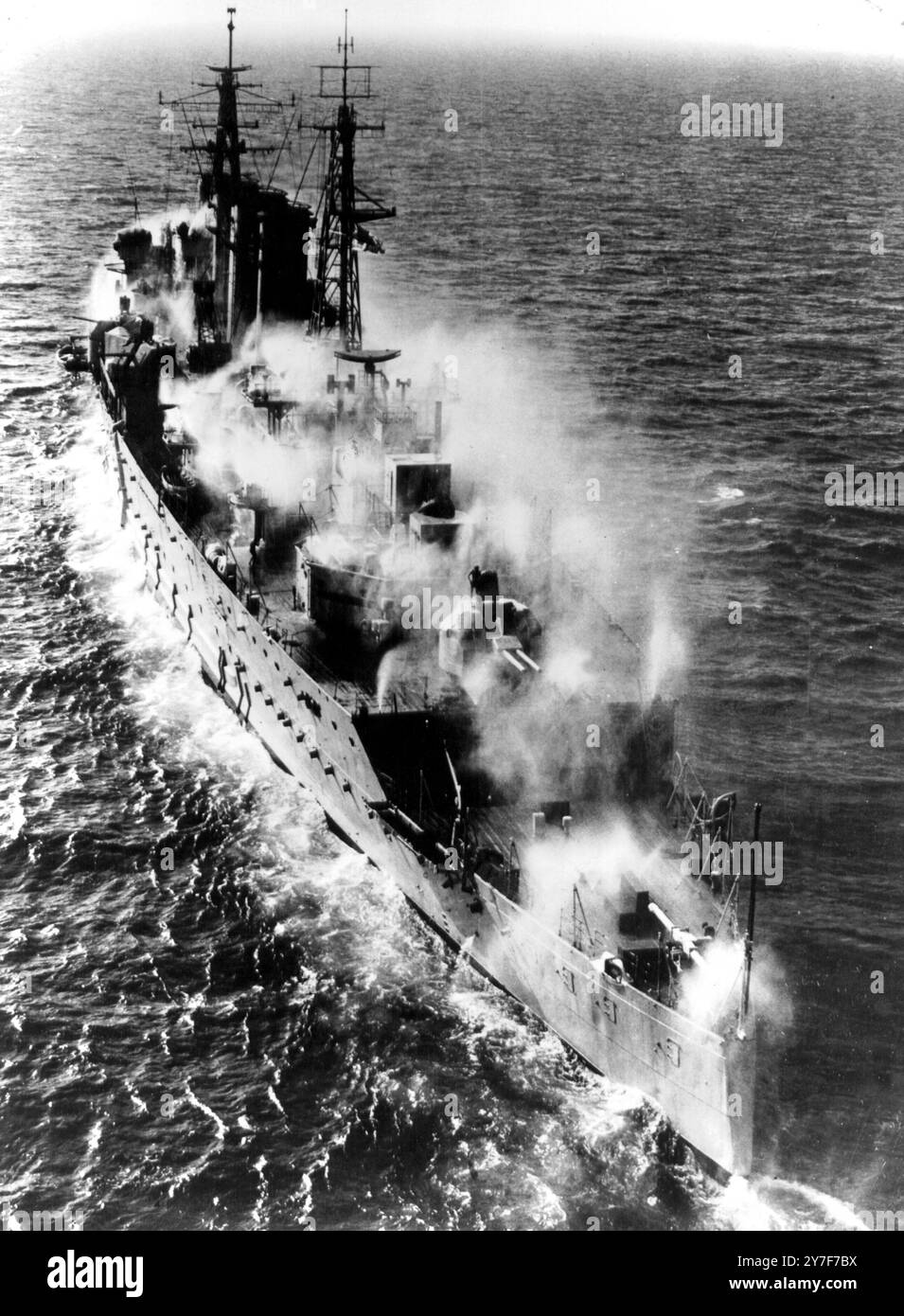 British Guinea-Pig Ship's Atomic Test The British Royal Navy's "hush ...