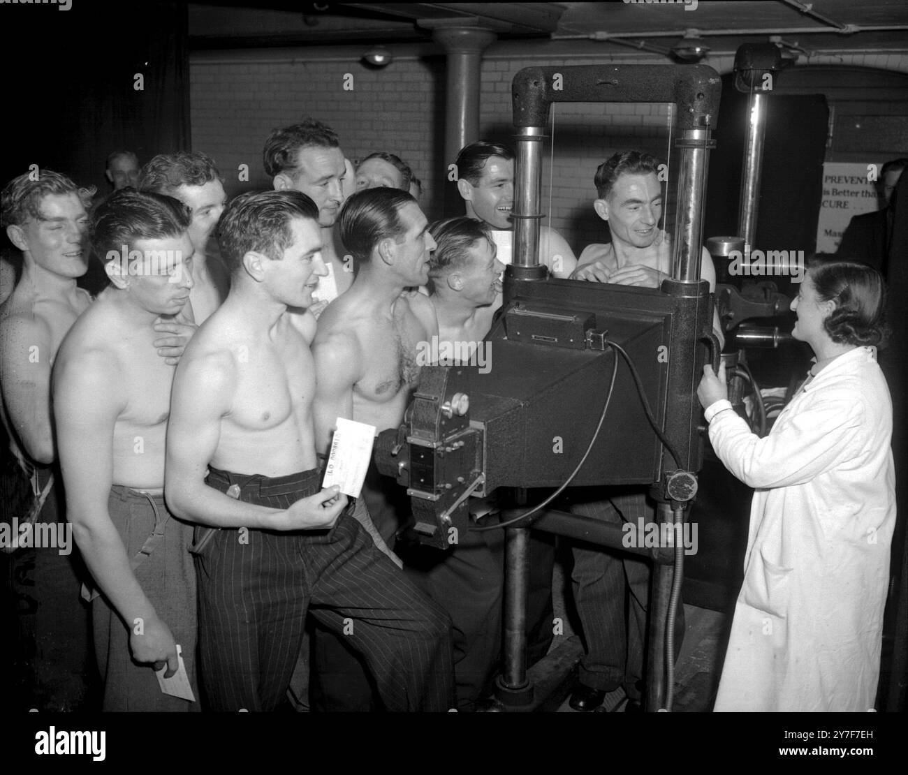 Members of the Chelsea Football team went on mass to Walham Green Baths ...