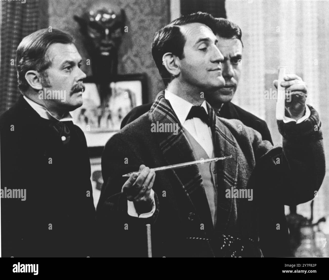 Douglas Wilmer plays Sherlock Holmes in BBC TV Series "The Red-Headed ...