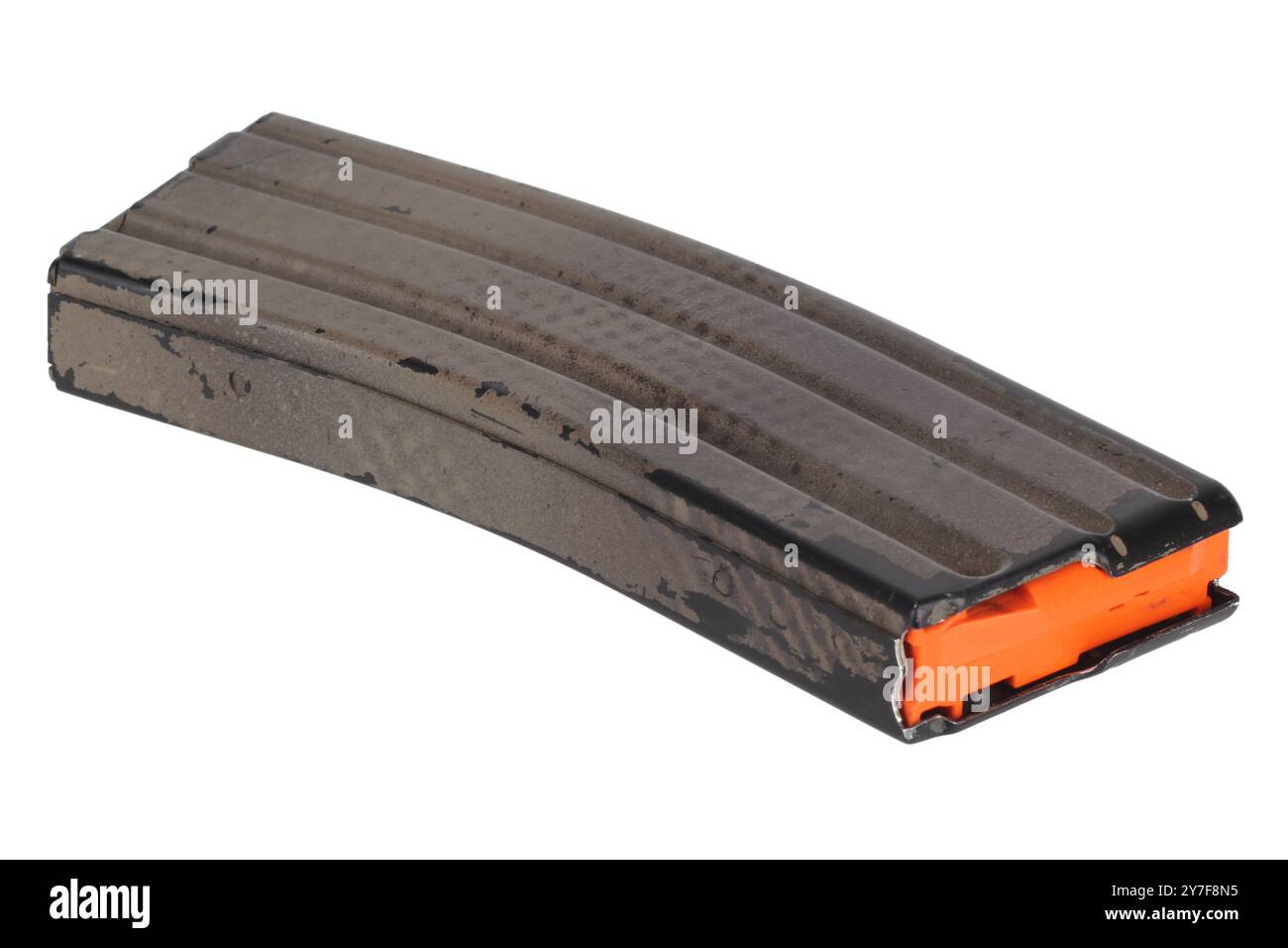 Standard issue 30-round M16 magazine isolated on white background Stock ...