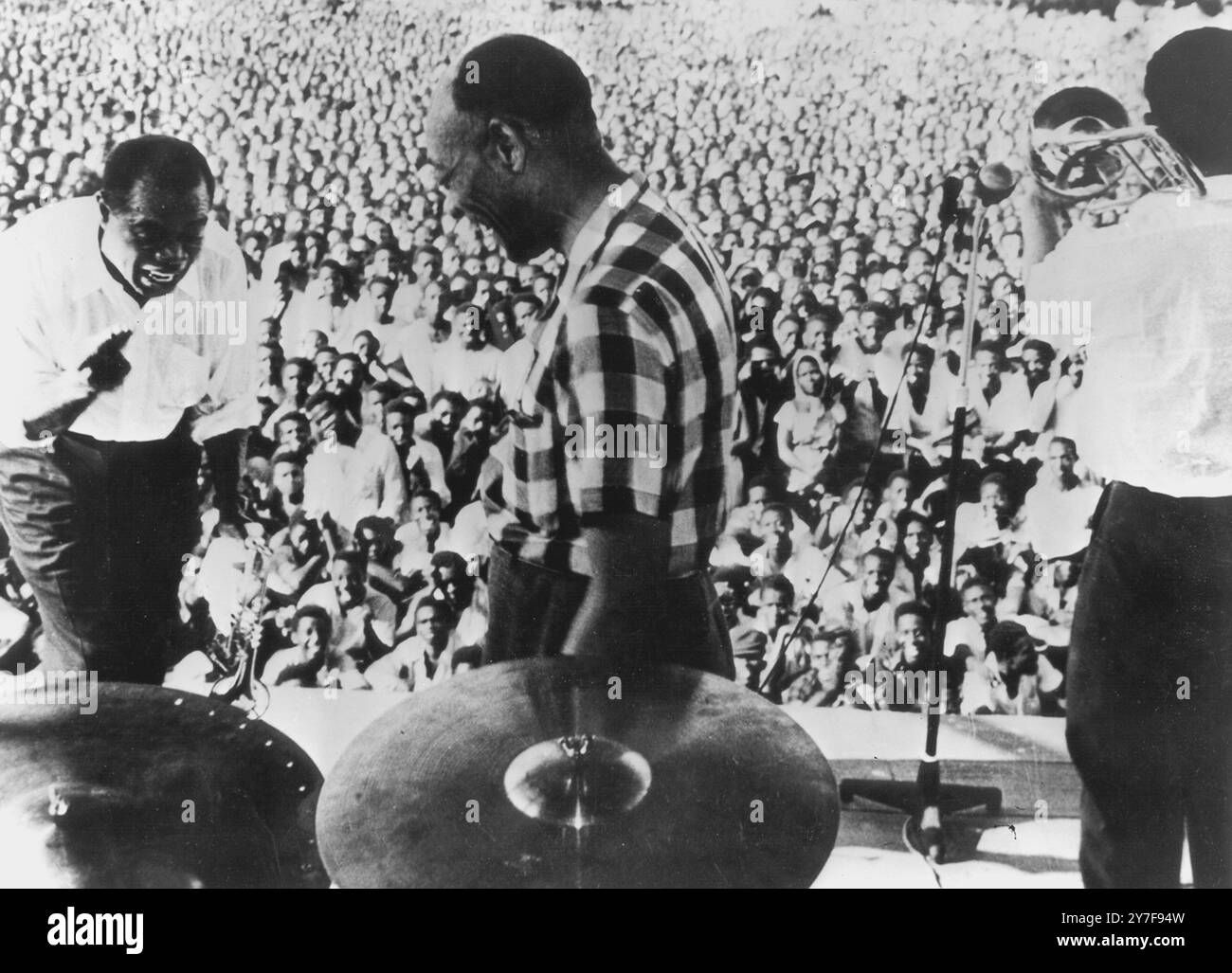 Louis Armstrong famed coloured American Cornet Player and his Jazz ...