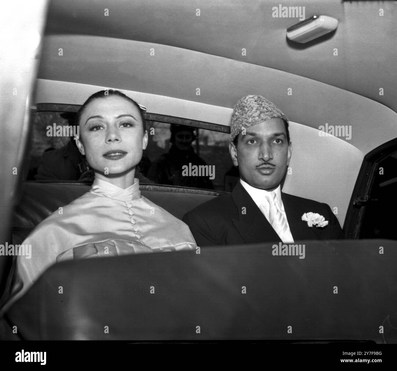 Prima ballerina, Svetlana Beriosova with her new husband, Harley Street ...