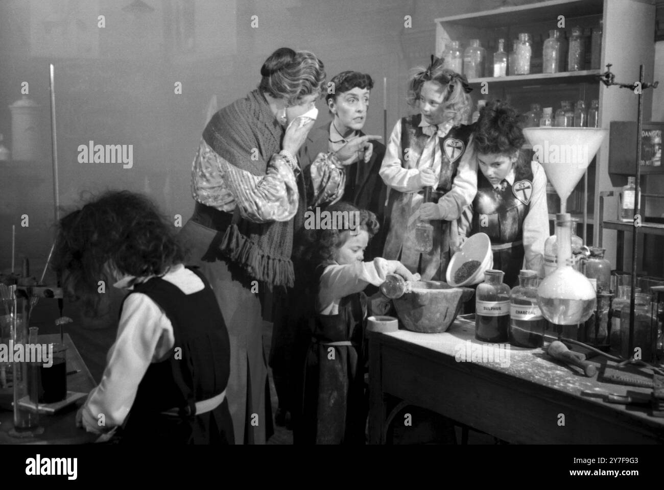 School uniform st trinians hi-res stock photography and images - Alamy