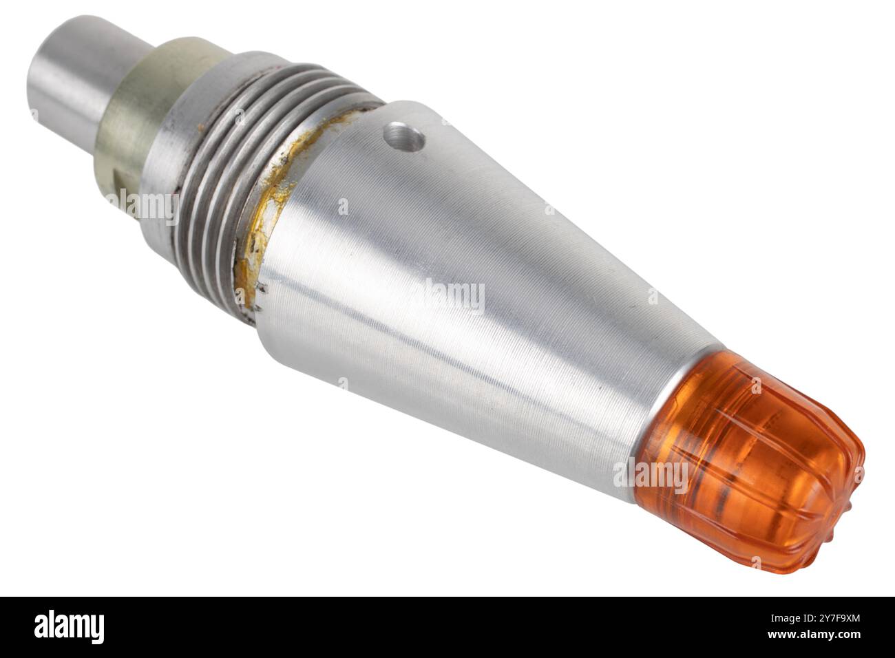 fuse for an artillery shell isolated on white background Stock Photo ...