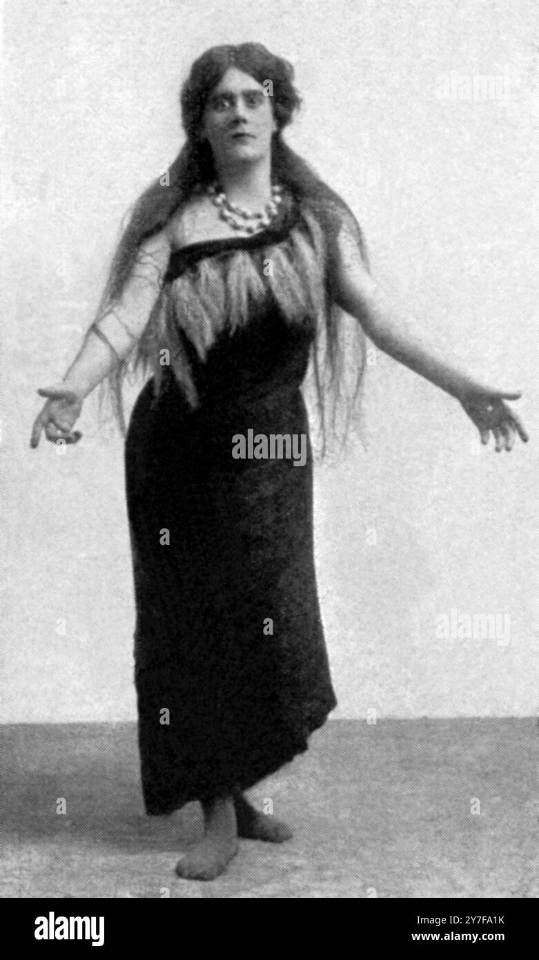 Miss Carrie Tubb, who is to play Pepa in "Tiefland" and the fifth maid ...