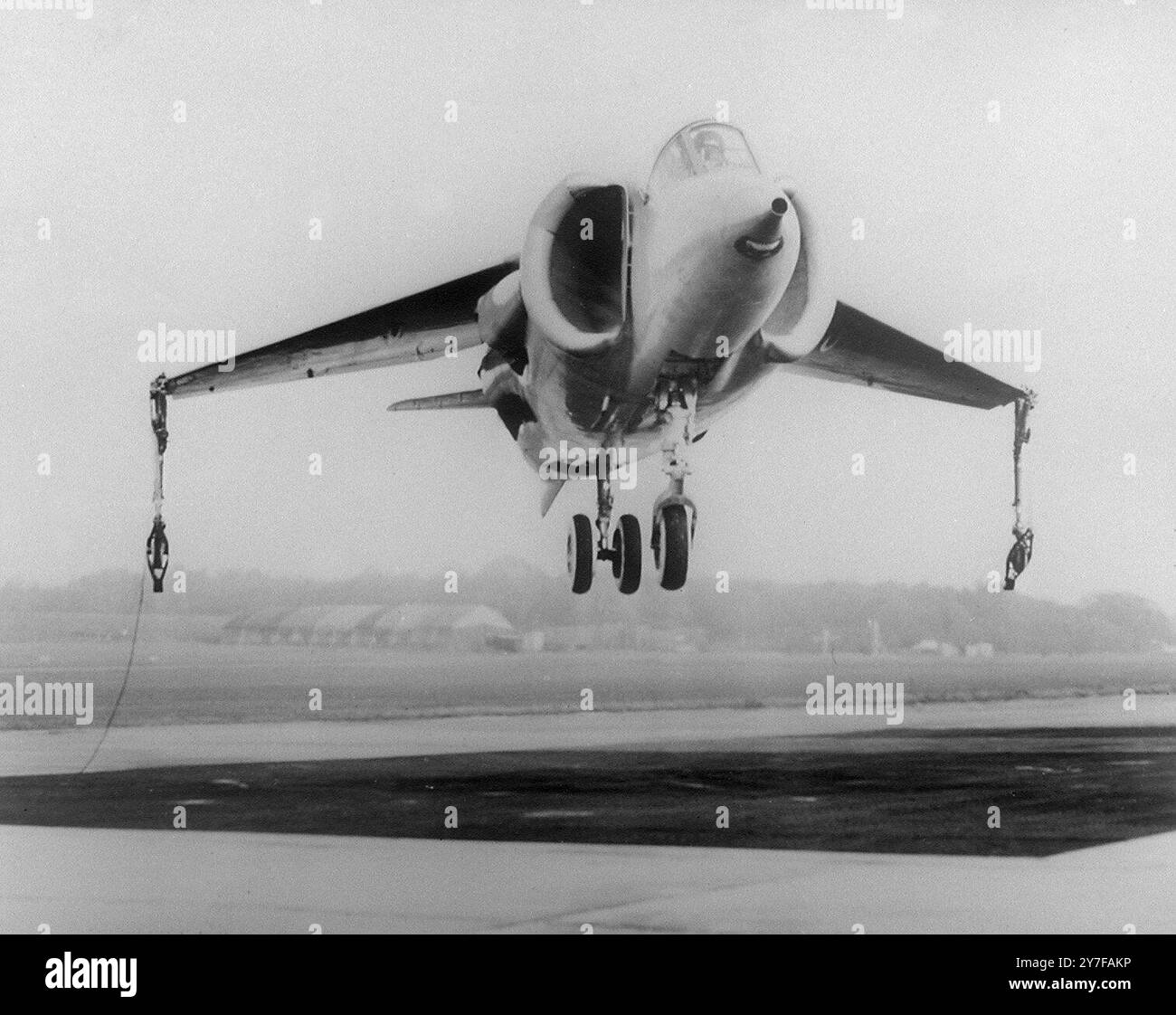 Hawker P1127. The vertical take-off strike plane capable of operating ...