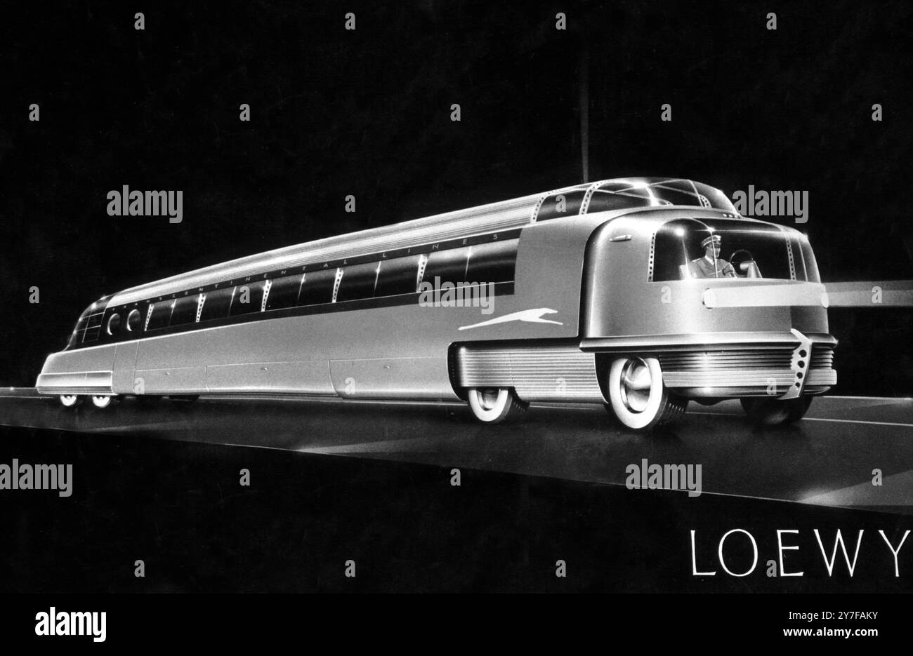 Transport Wonders of Tomorrow Designed by Raymond Loewy If industrial ...