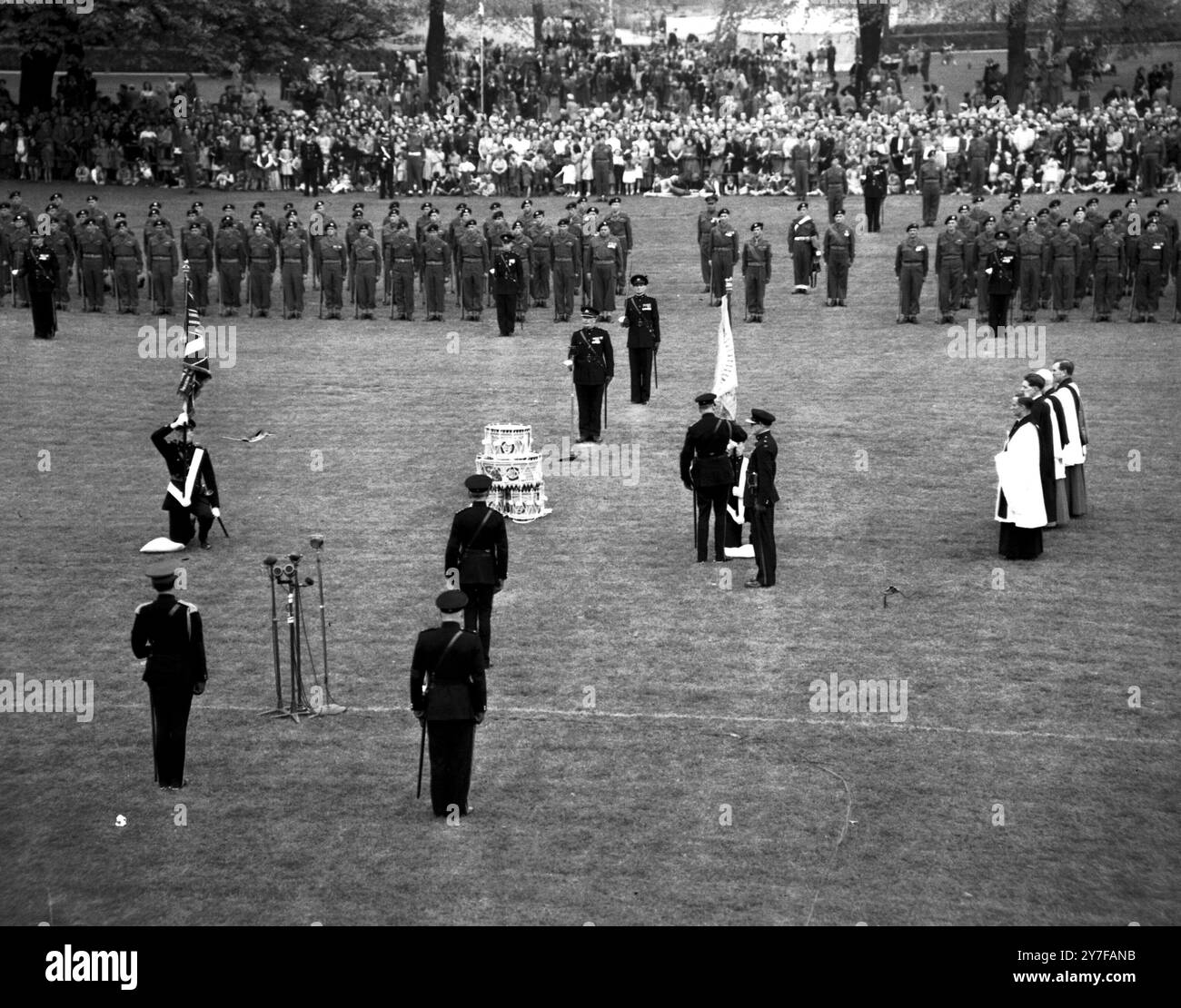 The Duke of Gloucester, Colonel-in-Chief of the Gloucestershire ...