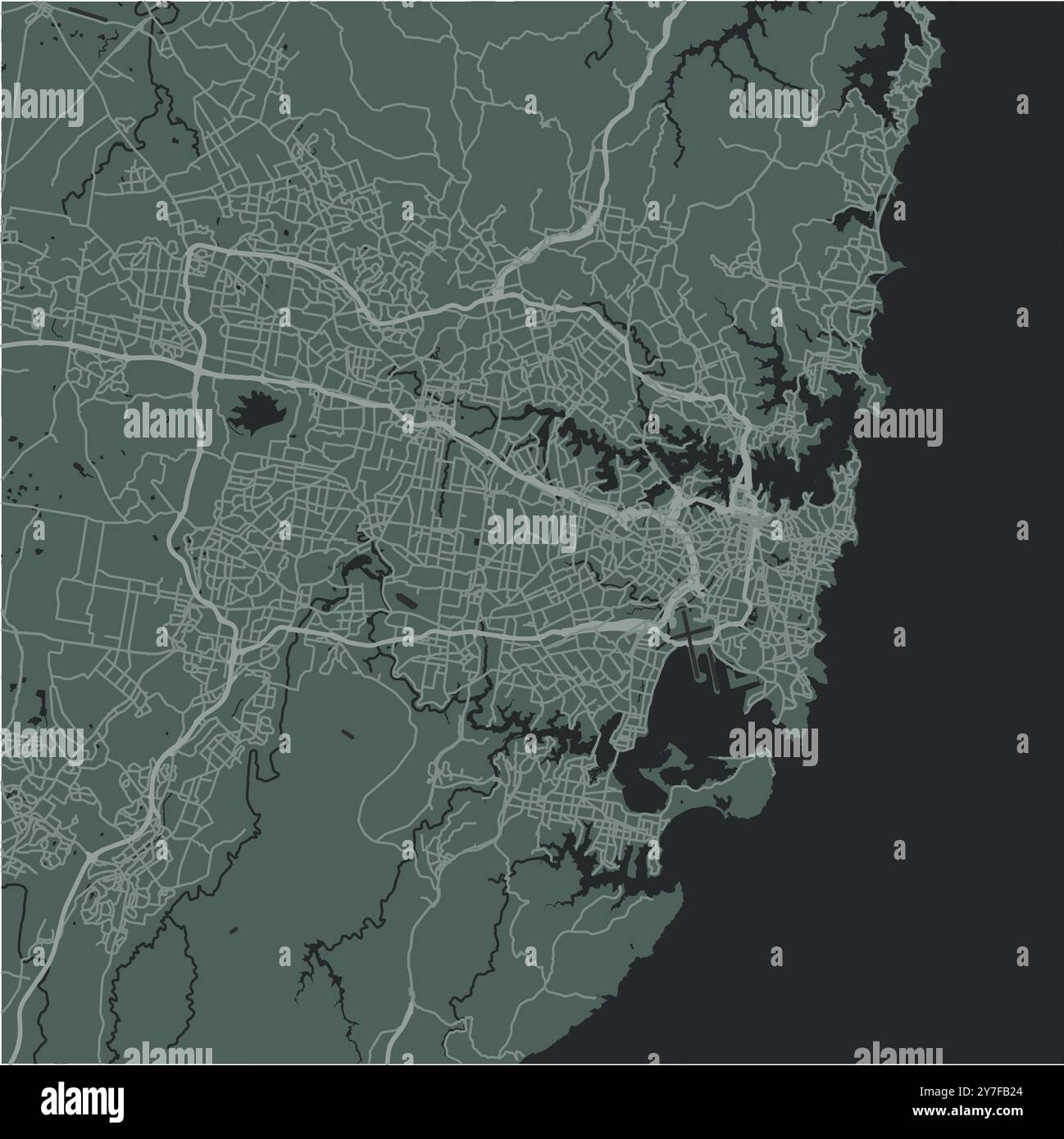 Sydney maps hi-res stock photography and images - Alamy