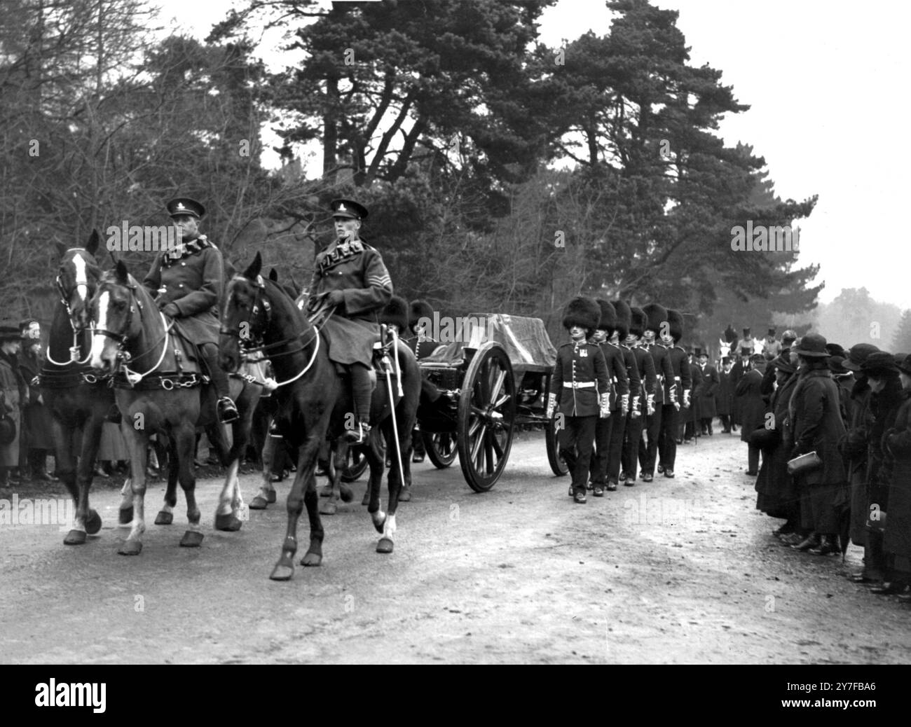 Queen Alexandra's Funeral 1925 Stock Photo - Alamy