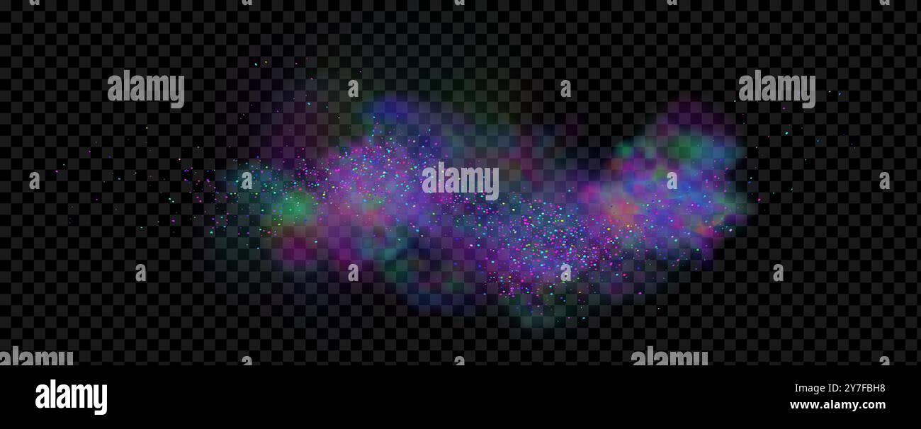 Explosions of color powder.Background of an explosion of colorful smoke ...