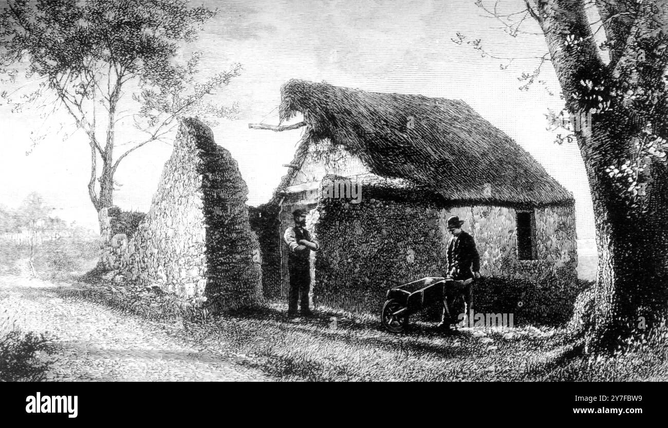 The house in which Patrick Bronte was born Stock Photo - Alamy