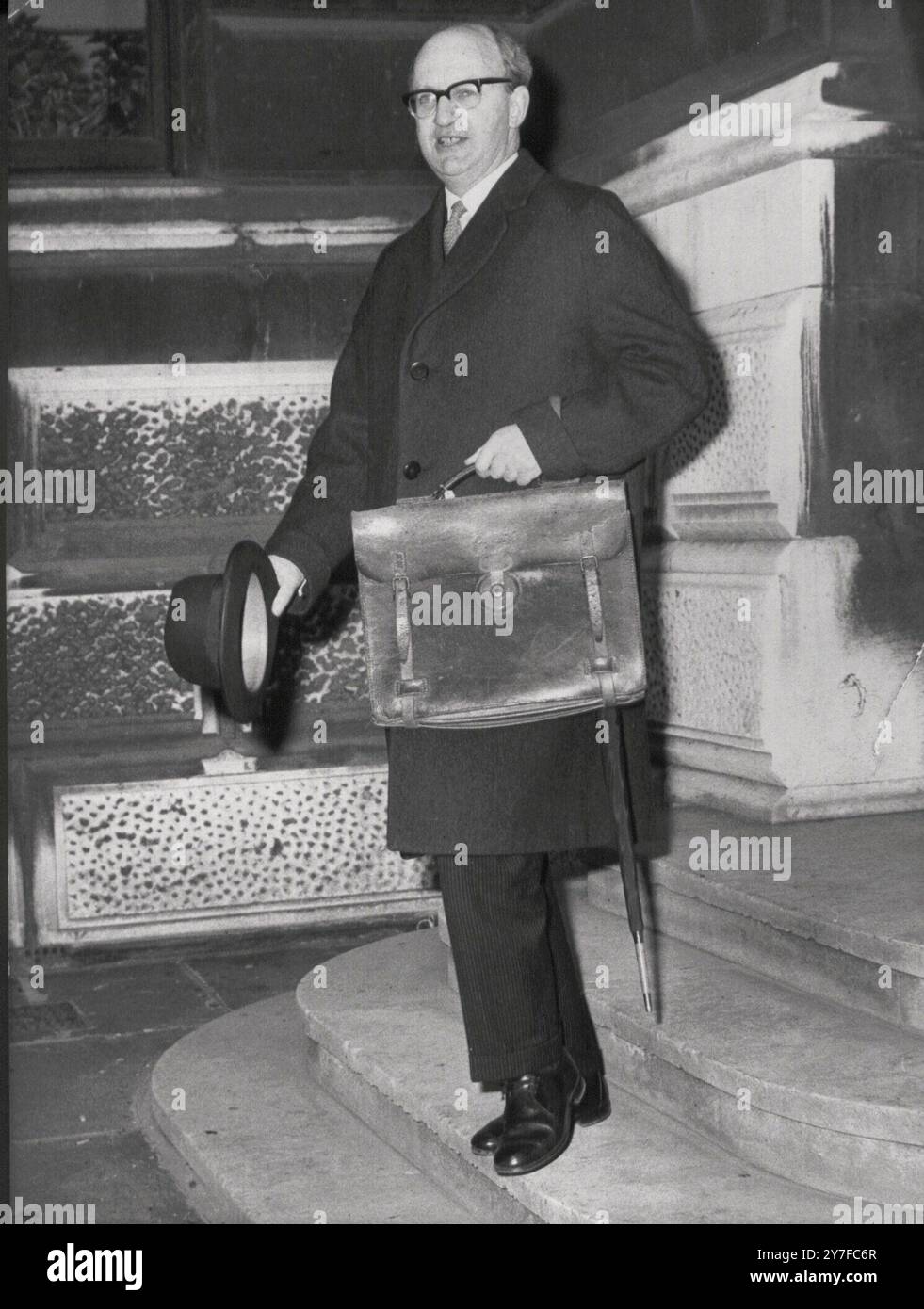 Sir Con O'Neill, a deputy Under Secretary at the Foreign Office shown ...