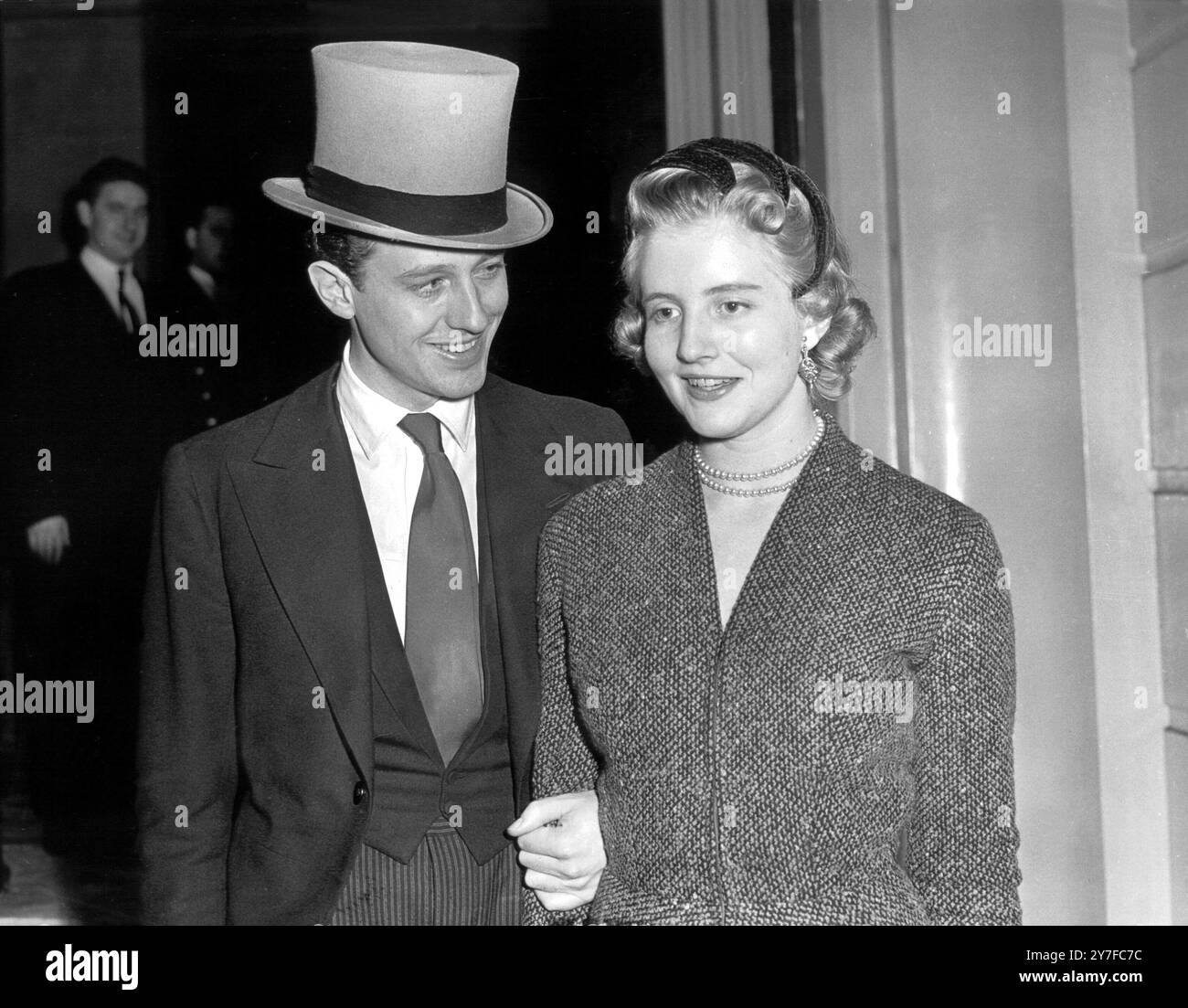 Colin Tennant, son and Heir of Lord and Lady Glenconner with his ...