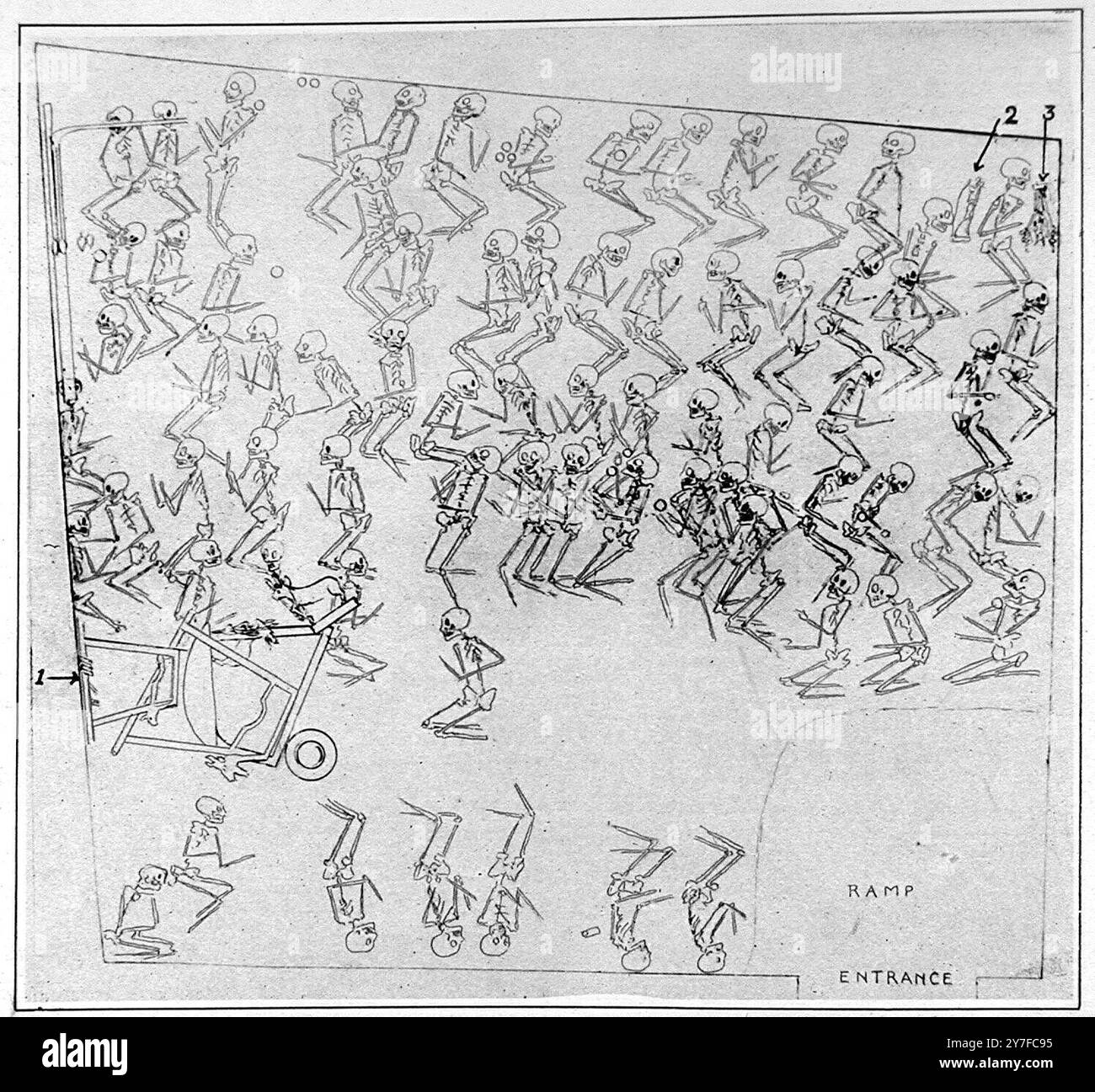 Reconstruction of the Death Pit from Ur. Sumerian art and human ...