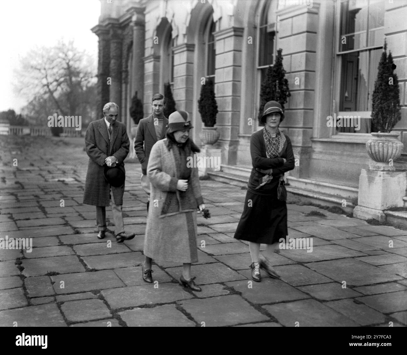 Mr and Mrs Henry Ford with Lady Astor and the Hon. W. W. Astor at ...