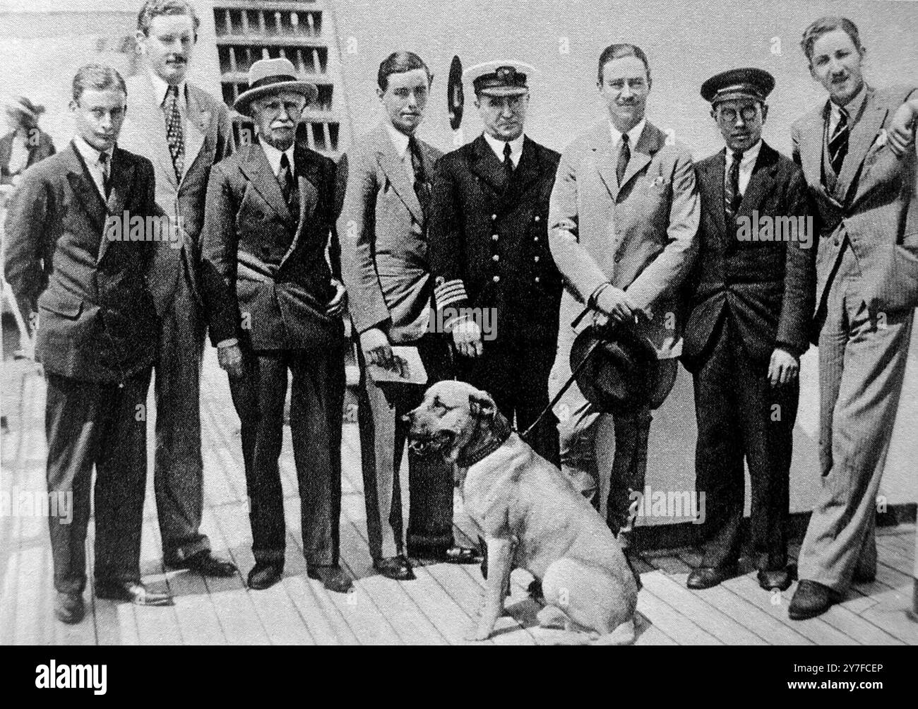 The Search for the Lost explorer, Col. Fawcett : Members of the ...