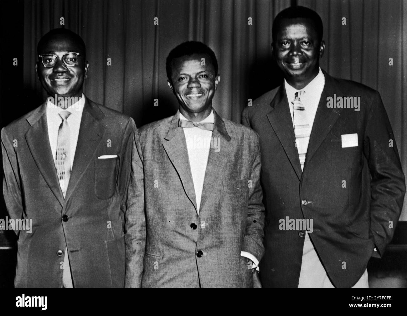 Left to right: Joseph Ileo, Jaques Masagu Balubakat, and Joseph Okito ...
