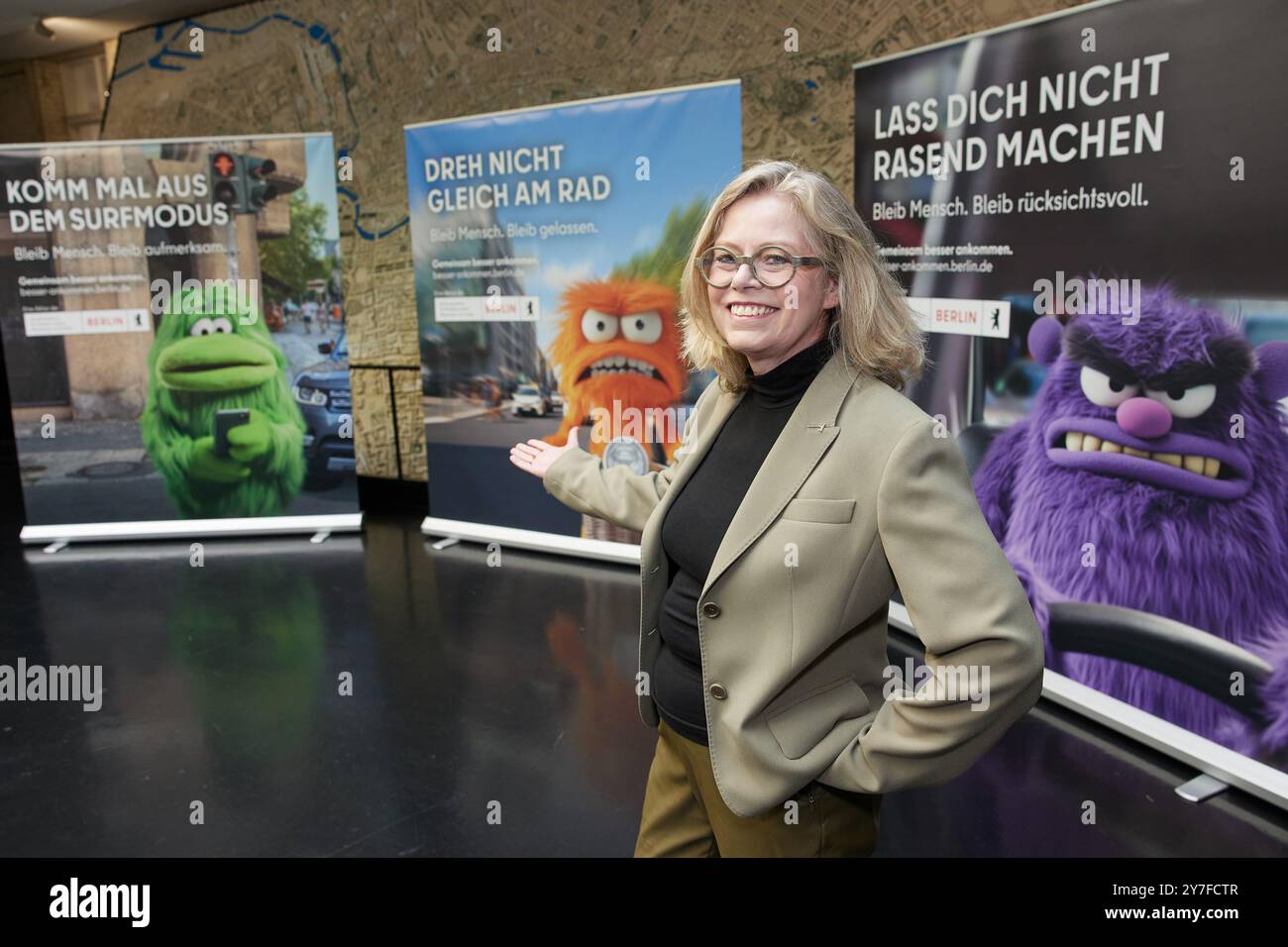 Berlin, Germany. 30th Sep, 2024. Ute Bonde (CDU), Senator for Transport ...