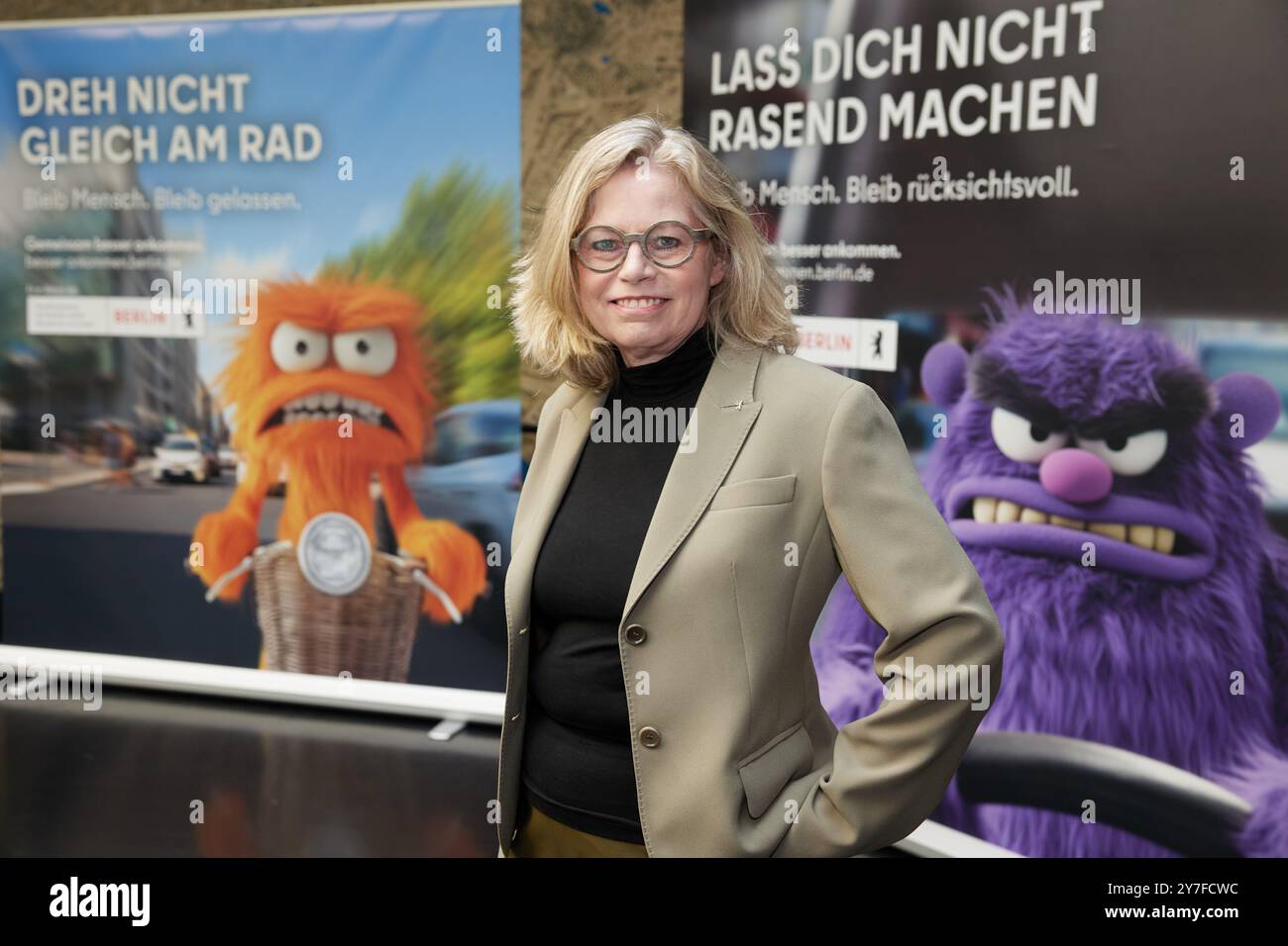 Berlin, Germany. 30th Sep, 2024. Ute Bonde (CDU), Senator for Transport ...