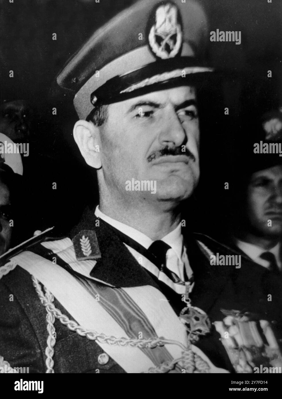 Syrian Defence Minister and Air force Commander Hafez Assad 16th ...