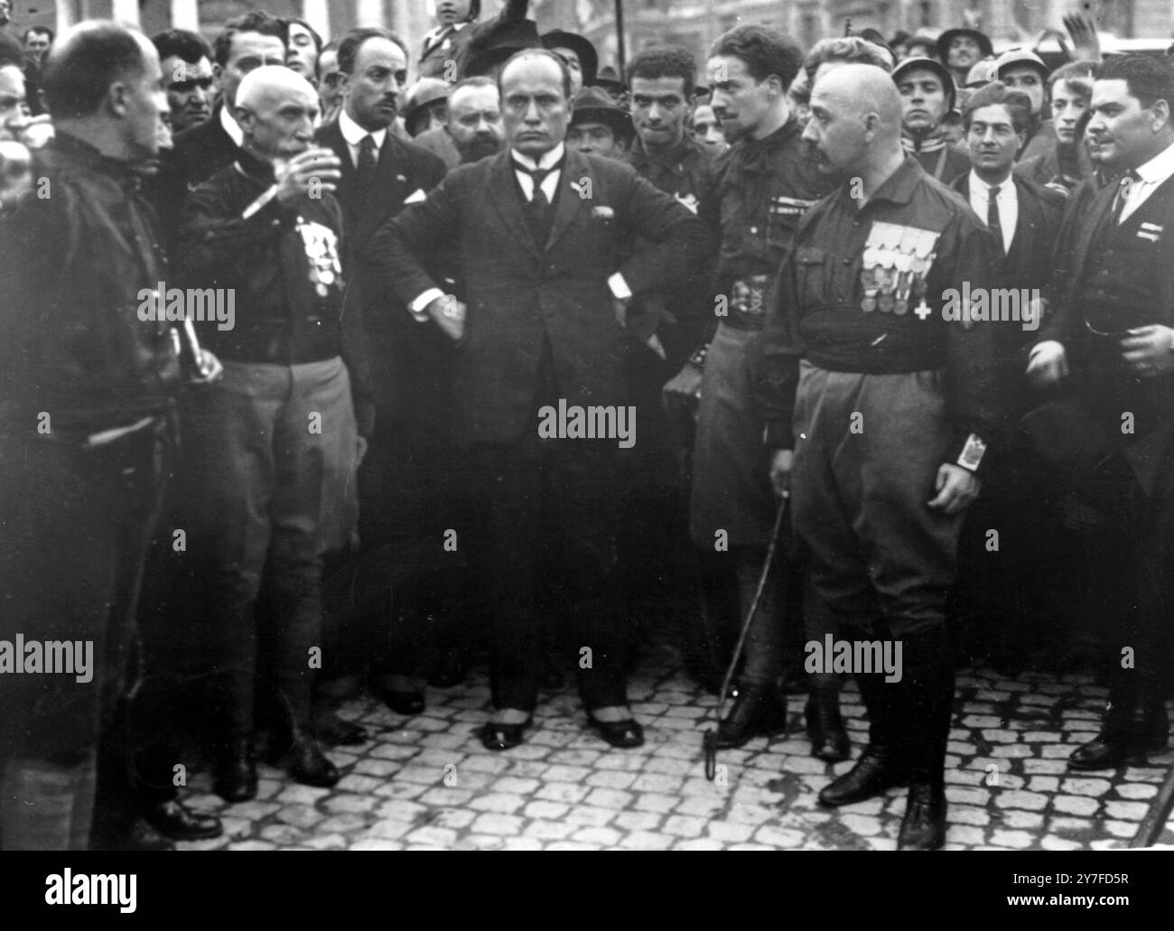 1922 mussolini rome hi-res stock photography and images - Alamy