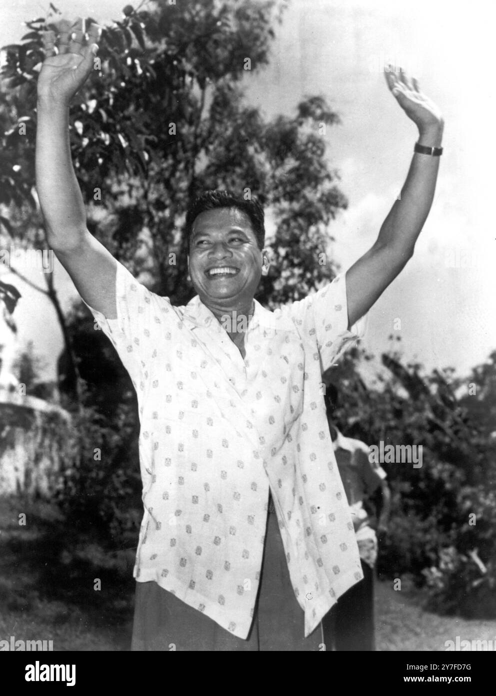 New President of the Philippines, Mr Ramon Magsaysay 46 former defence ...