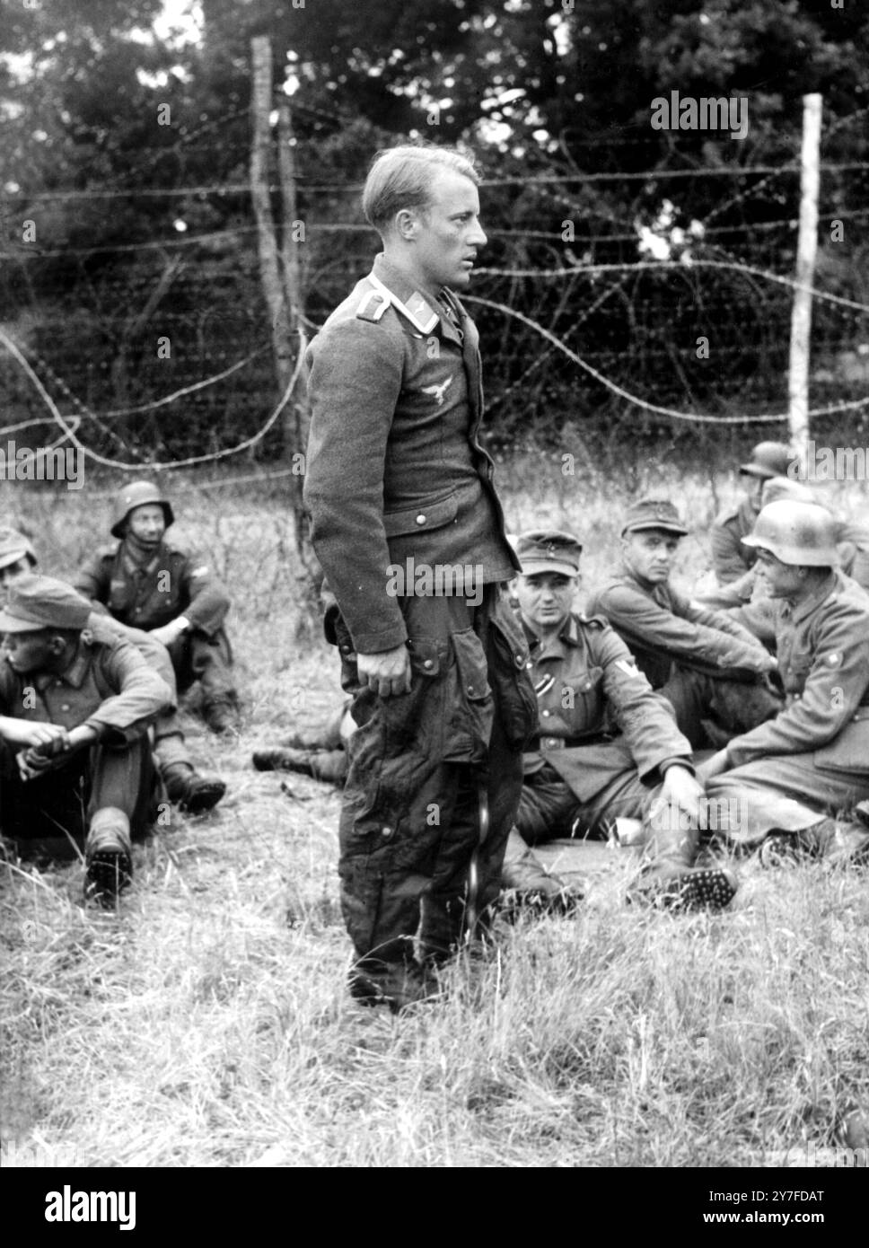 Ww2 britain defence army misc pow german hi-res stock photography and ...