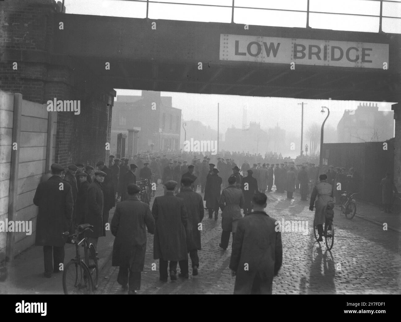 The 'Call' Millwall Dock 1940 Stock Photo - Alamy