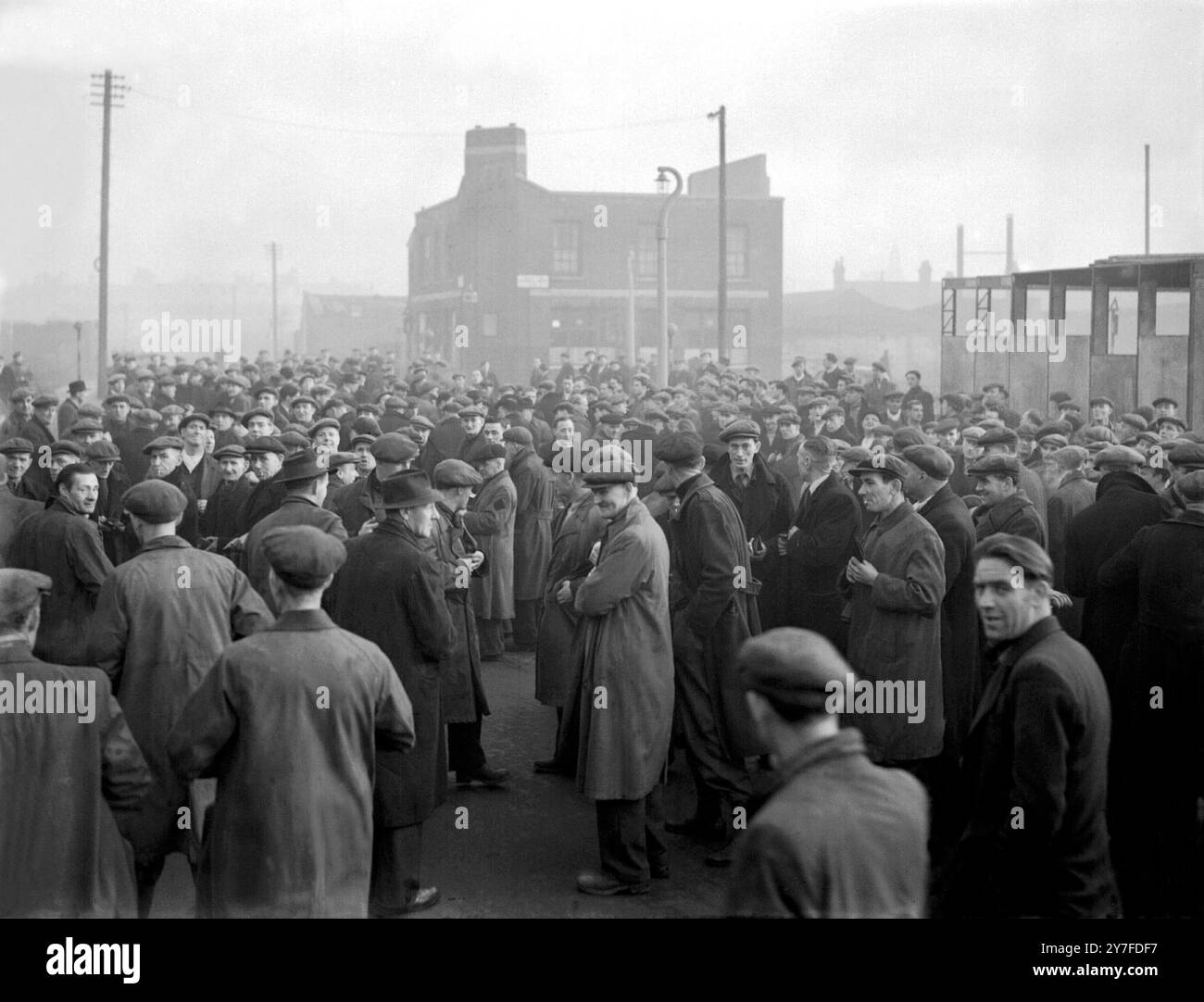 The 'Call' Millwall Dock 1940 Stock Photo - Alamy