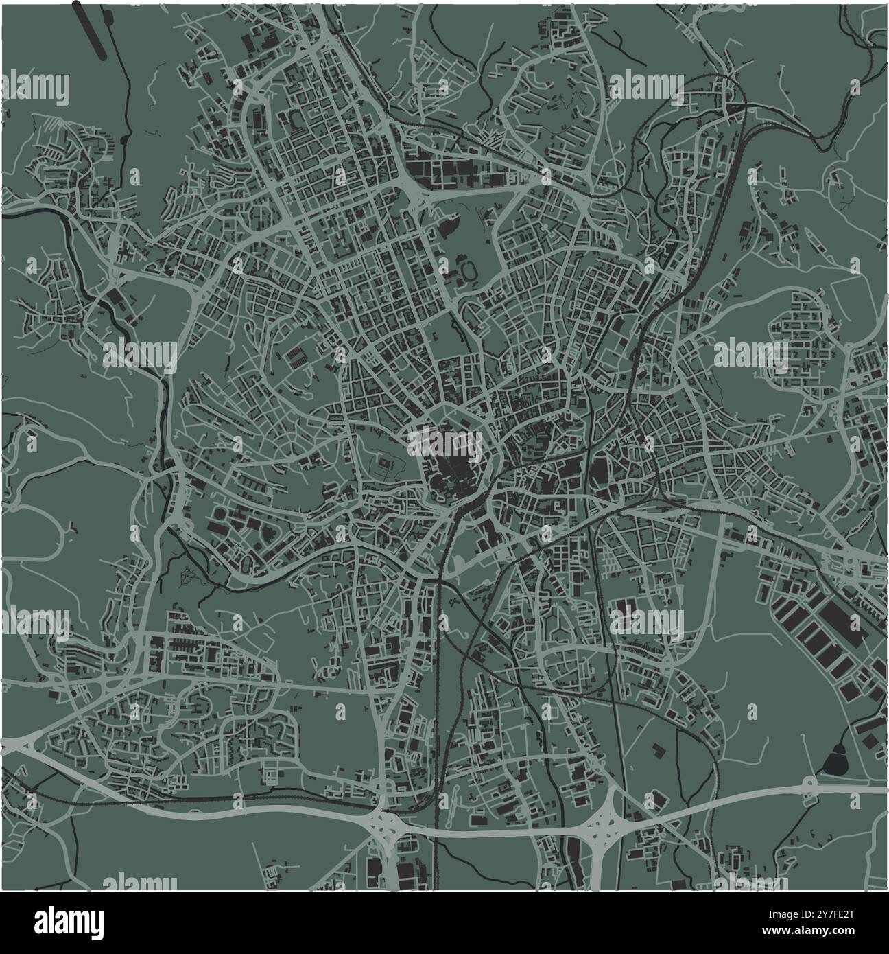Map of brno hi-res stock photography and images - Alamy