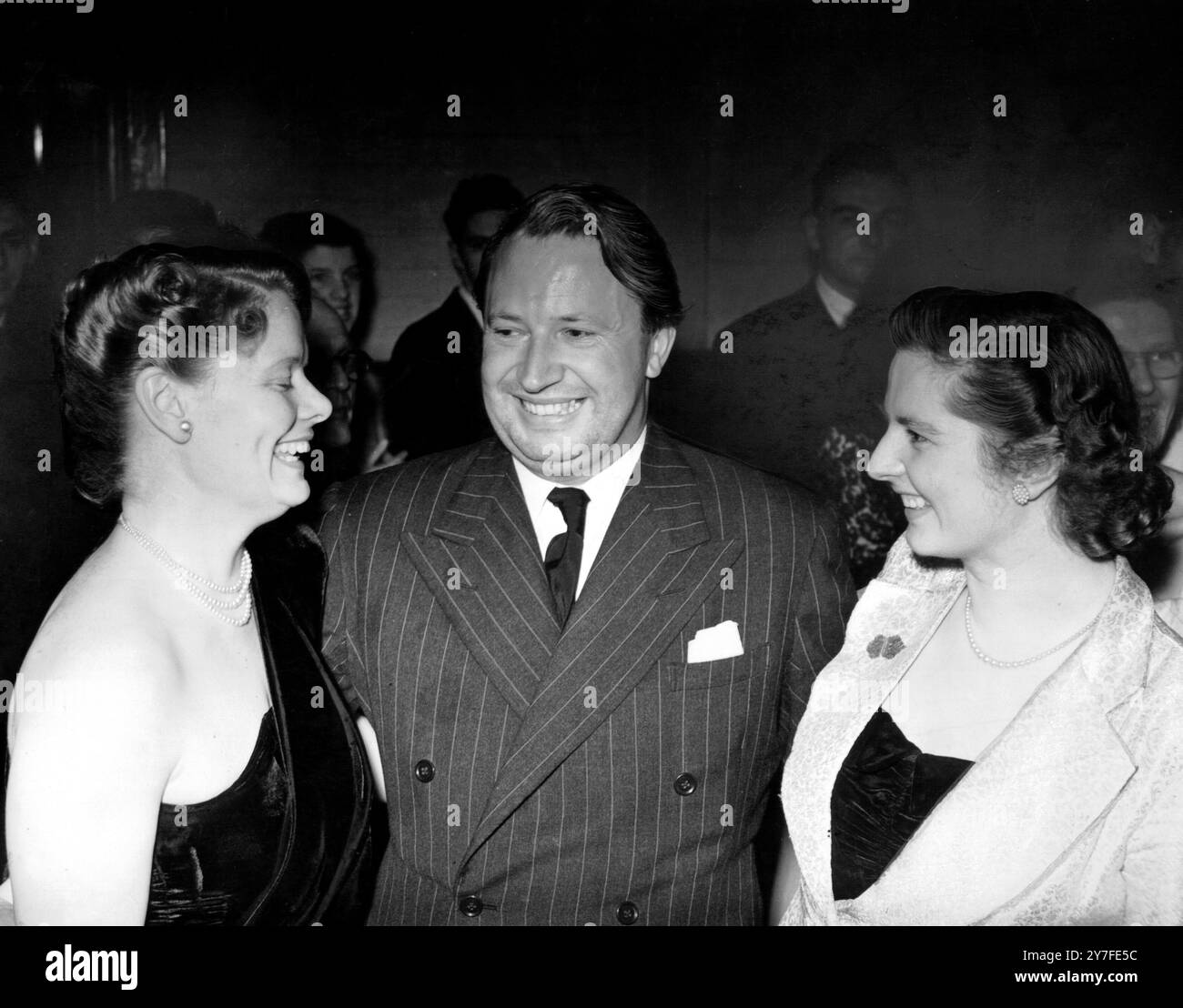 1951 Mrs Margaret Thatcher with Edward Heath and Pat Hornsby Smith ...