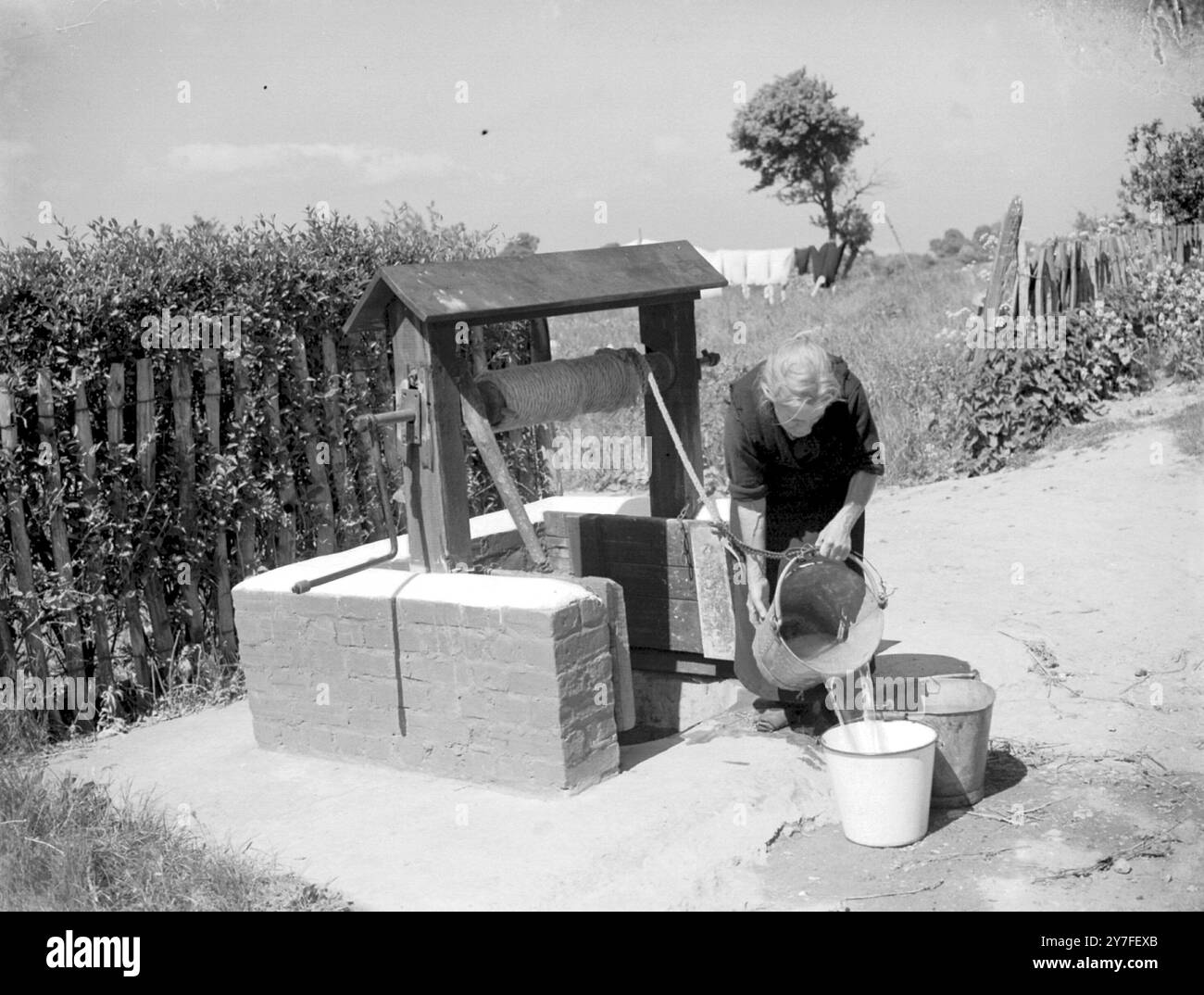 This well was the only source of water of the Kentish village of Dean ...