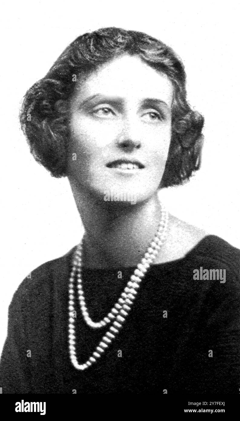 Lady Cynthia Mosley, wife of the Socialist Candidate at Smethwick. 18 ...