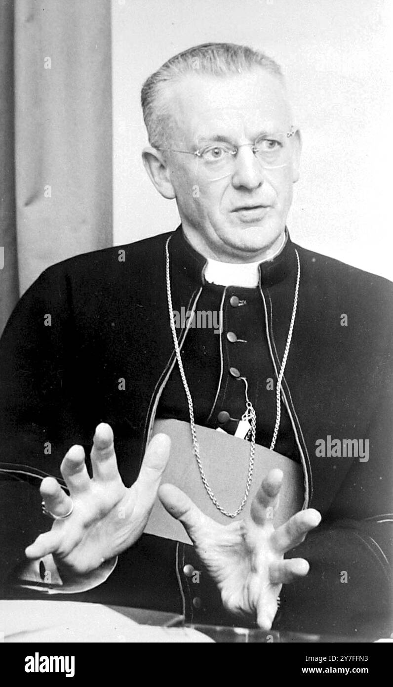 Dr John Heenan, 58, Archbishop of Liverpool, who is to take over the ...