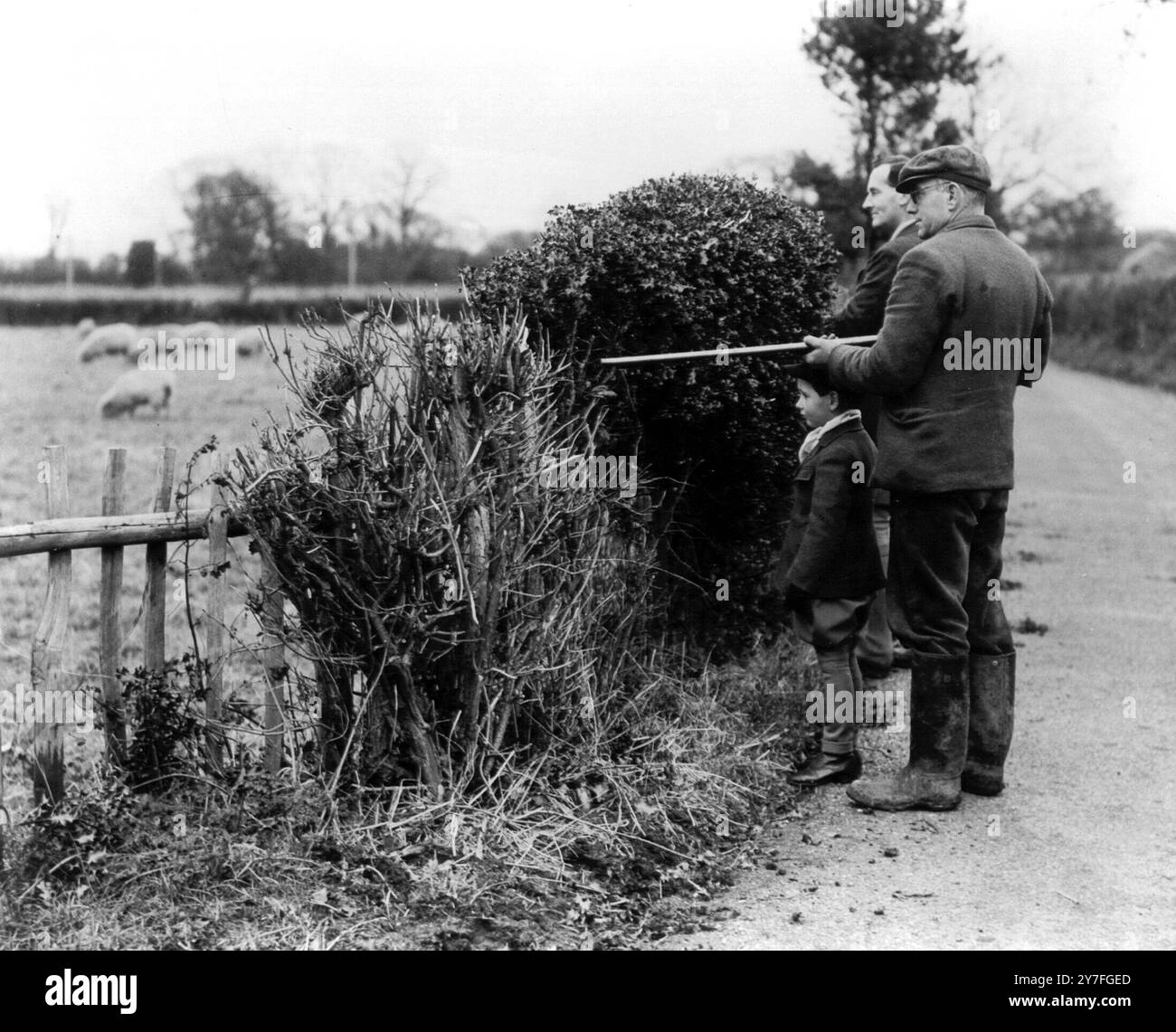 Gamekeeper Black and White Stock Photos & Images - Alamy