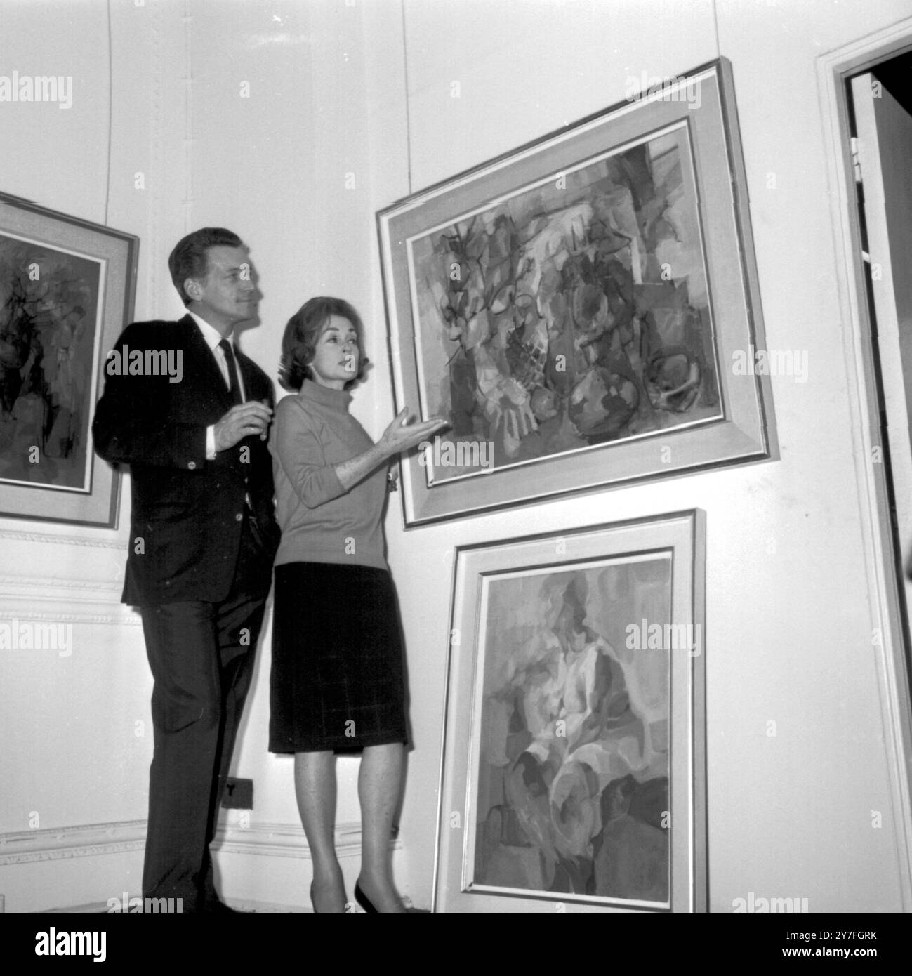 A one woman art show devoted to the actress Lilli Palmer at the ...