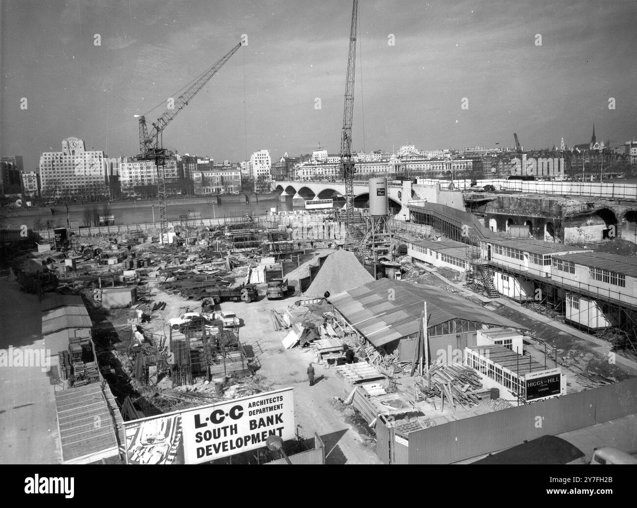 The reconstruction of post war London. The London Council's South Bank ...